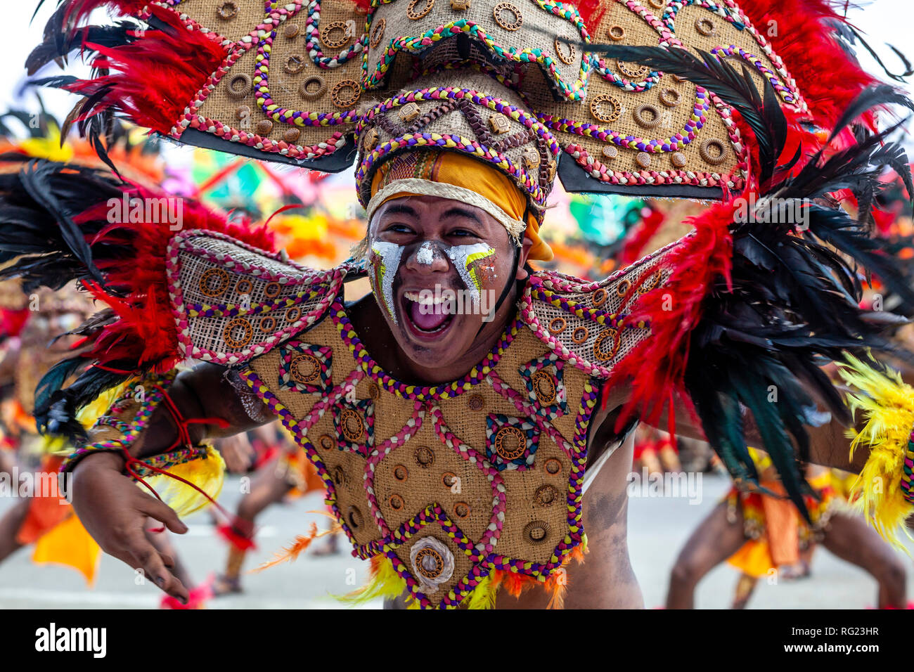 Iloilo City, The Philippines. 27th January 2019. Philippinos dressed in ...