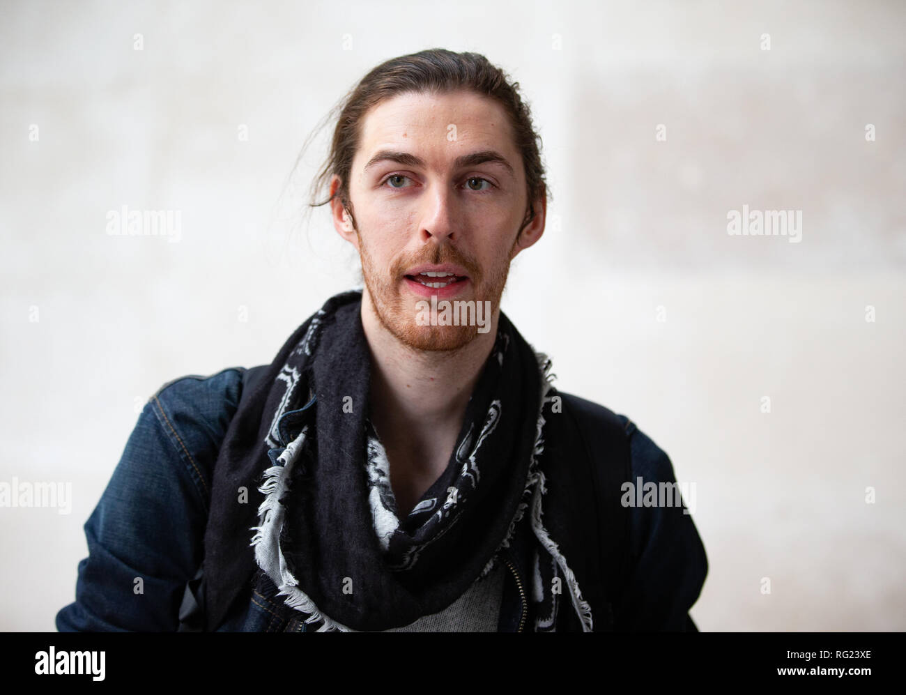 London, UK. 27th January, 2019. Andrew Hozier-Byrne known by the ...