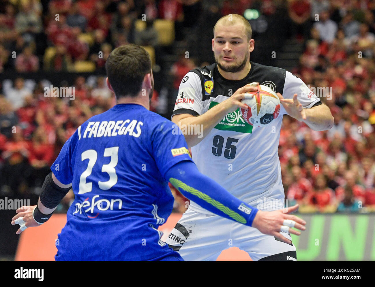Herning, Denmark. 27th Jan, 2019. Handball: WM, final round, match for ...