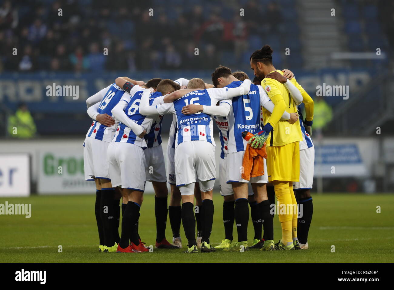HEERENVEEN , Football, 27-01-2019 , Abe Lenstra stadium, season 2018 / ...