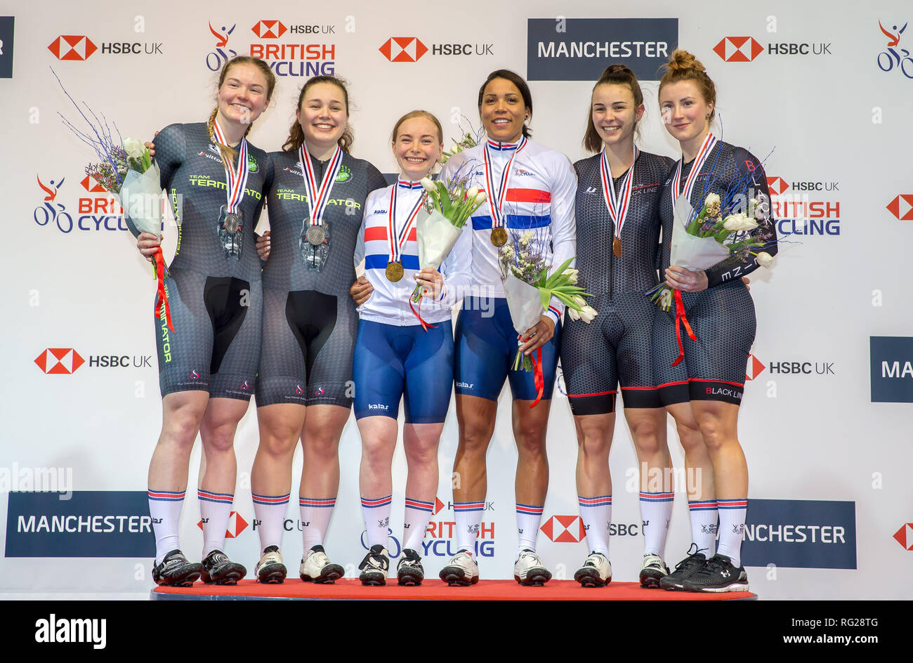 Manchester Velodrome, Manchester, UK. 27th Jan, 2019. HSBC UK National ...