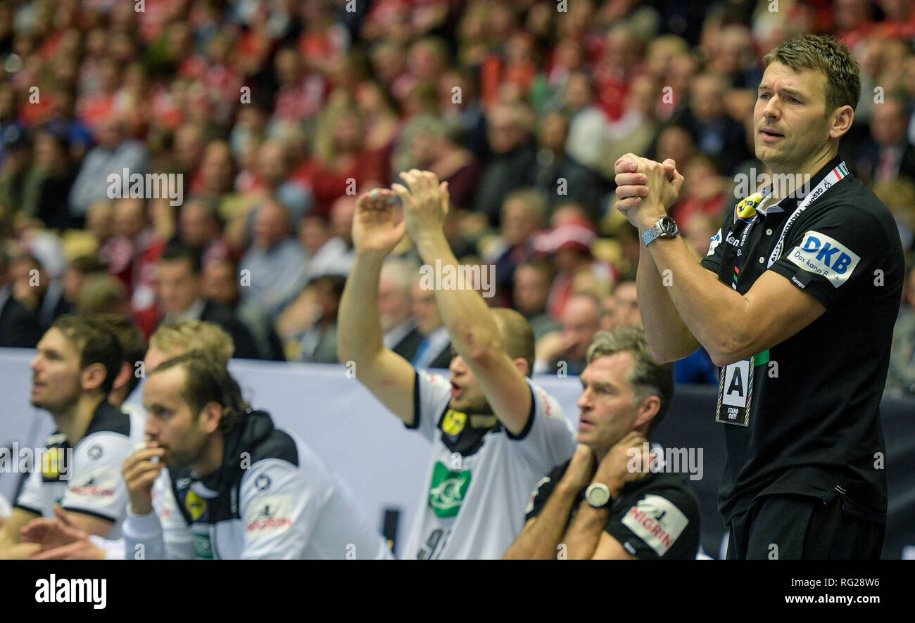 Herning, Denmark. 27th Jan, 2019. Handball: WM, final round, match for ...
