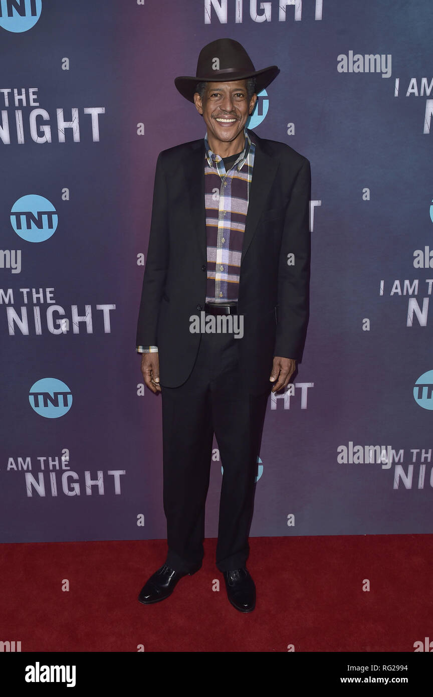 Myles Cranford attending the TNT series premiere of 'I Am the Night' at ...