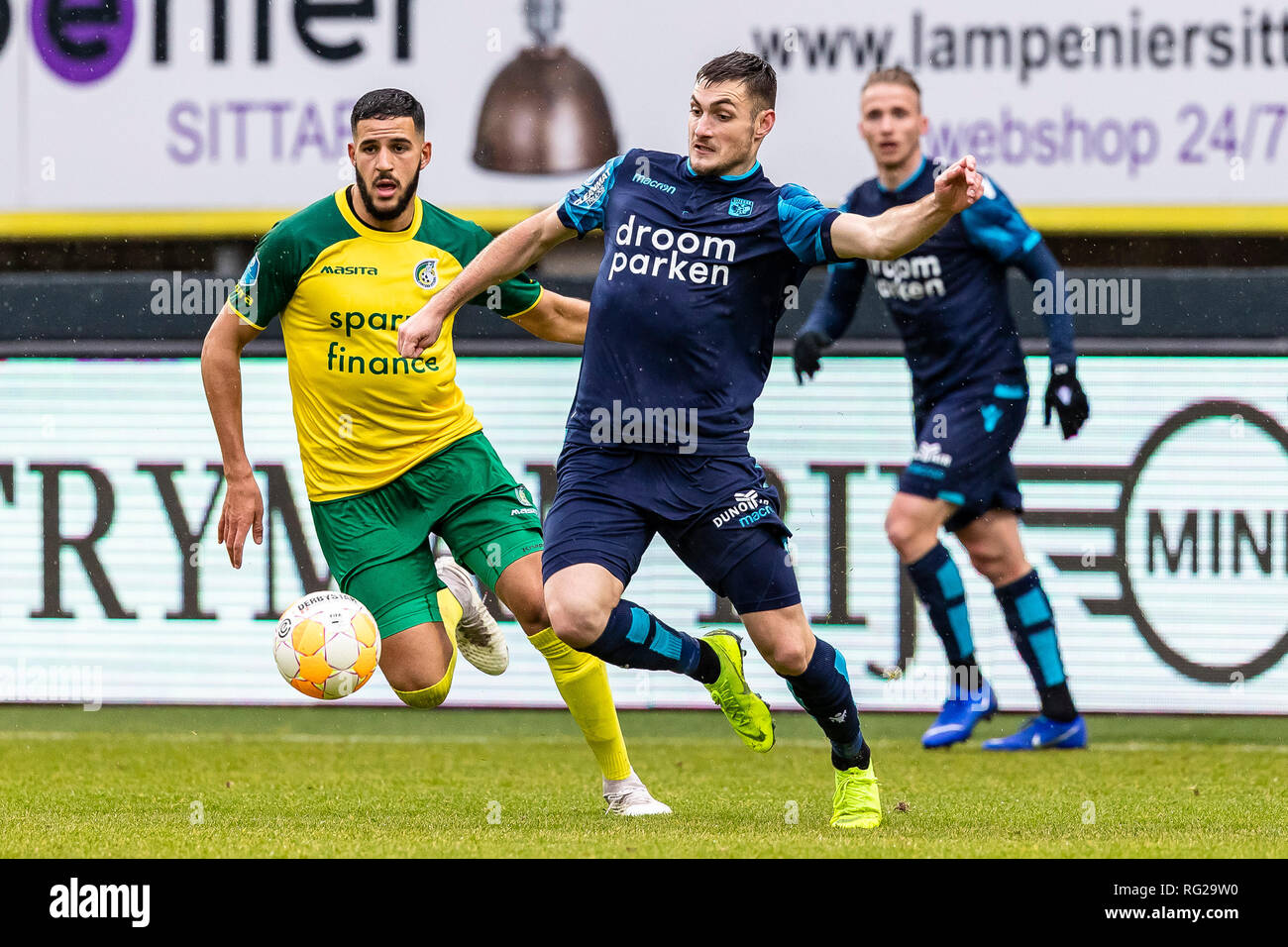 SITTARD, Netherlands, 27-01-2019, football, , Dutch eredivisie, season ...