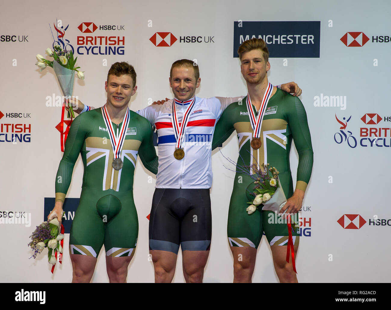 Manchester Velodrome, Manchester, UK. 27th Jan, 2019. HSBC UK National ...