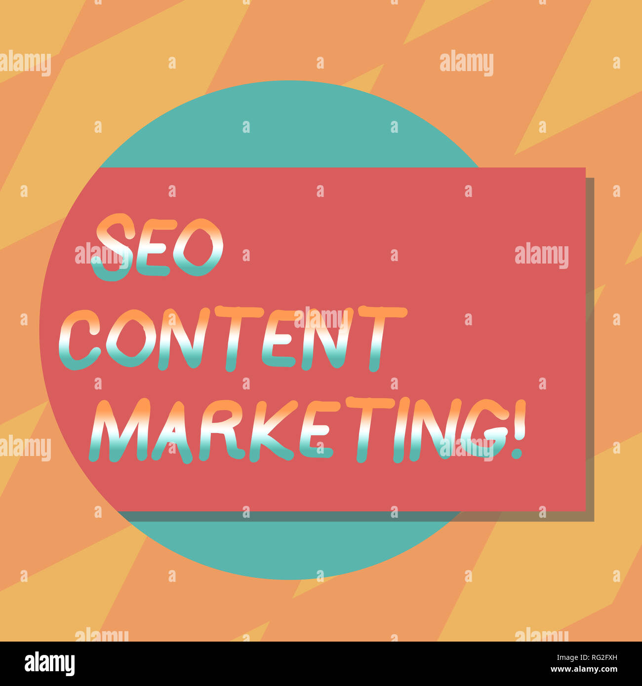 Text sign showing Seo Content Marketing. Conceptual photo publication ...