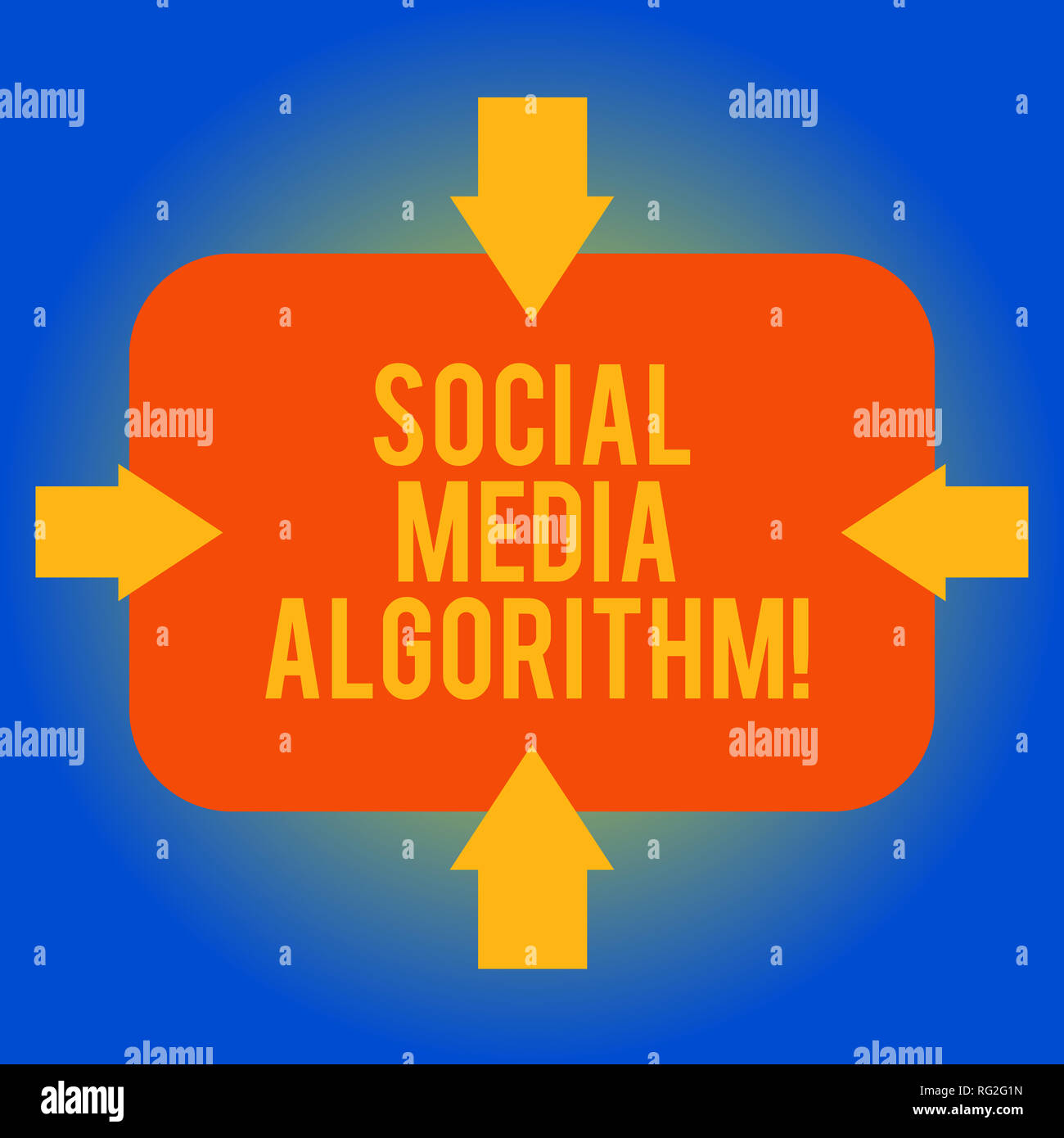 Handwriting Text Writing Social Media Algorithm Concept Meaning Sorting All Post And Show The