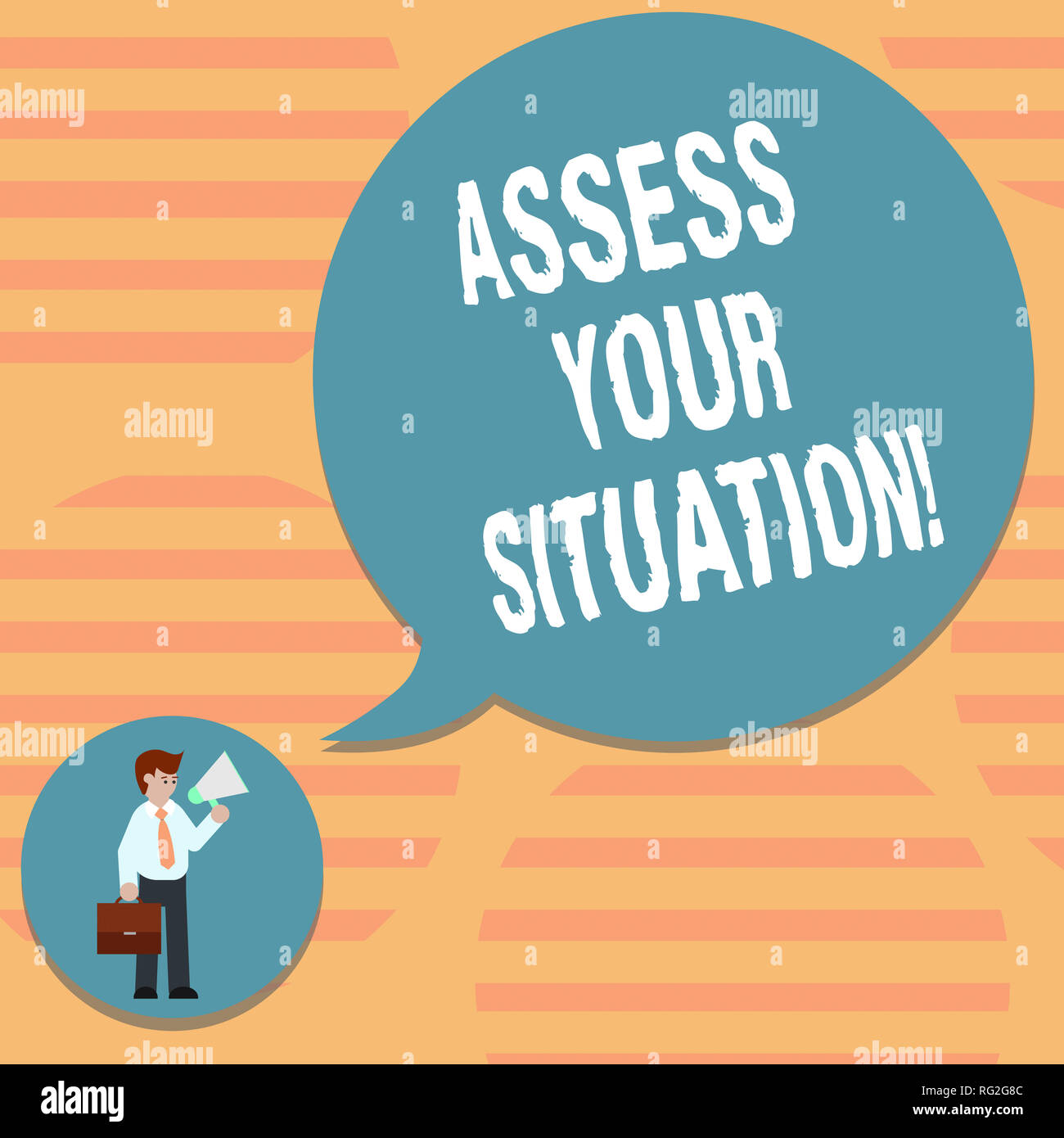 Word writing text Assess Your Situation. Business concept for Judging a ...