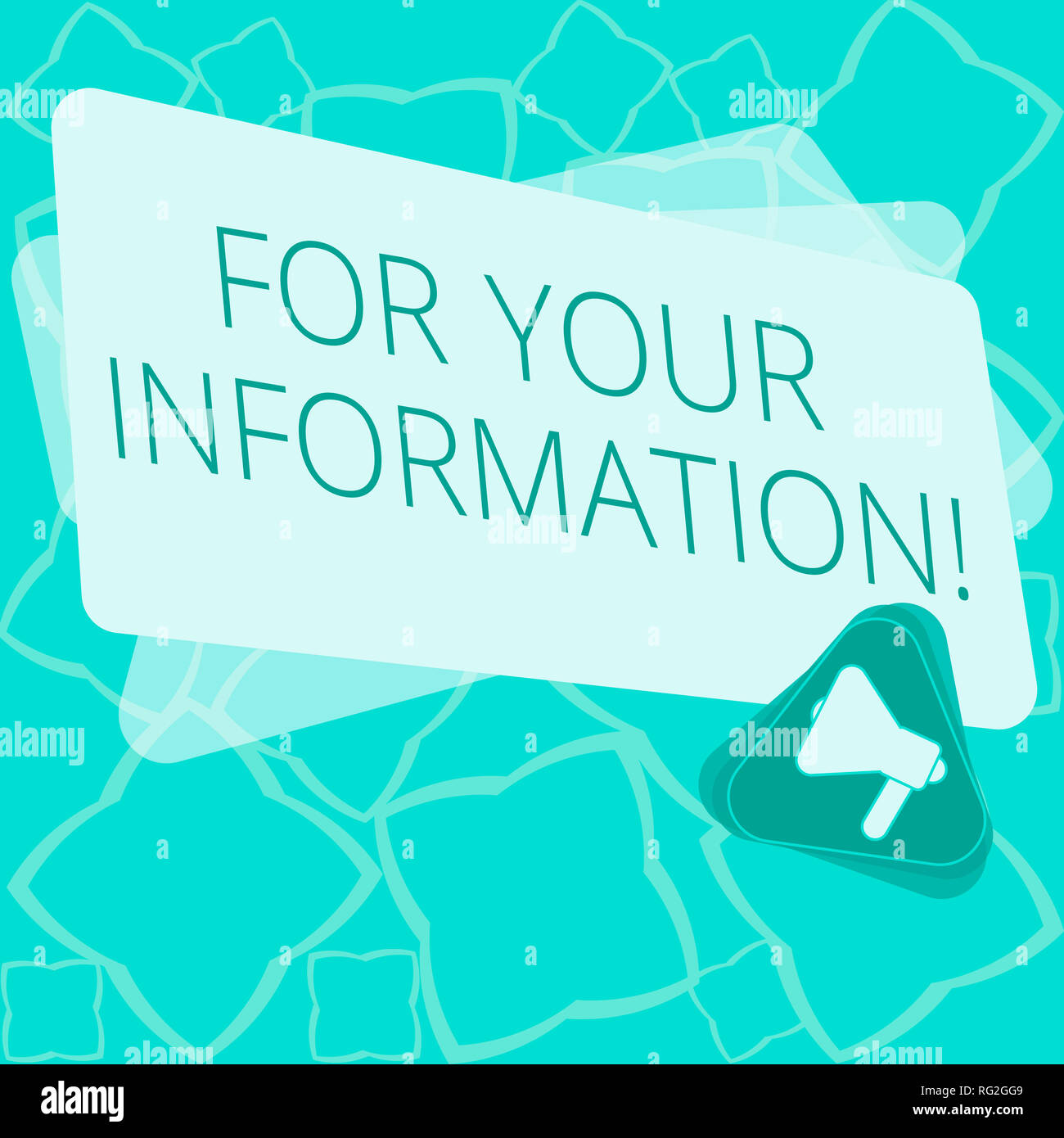 Word writing text For Your Information. Business concept for Info is ...