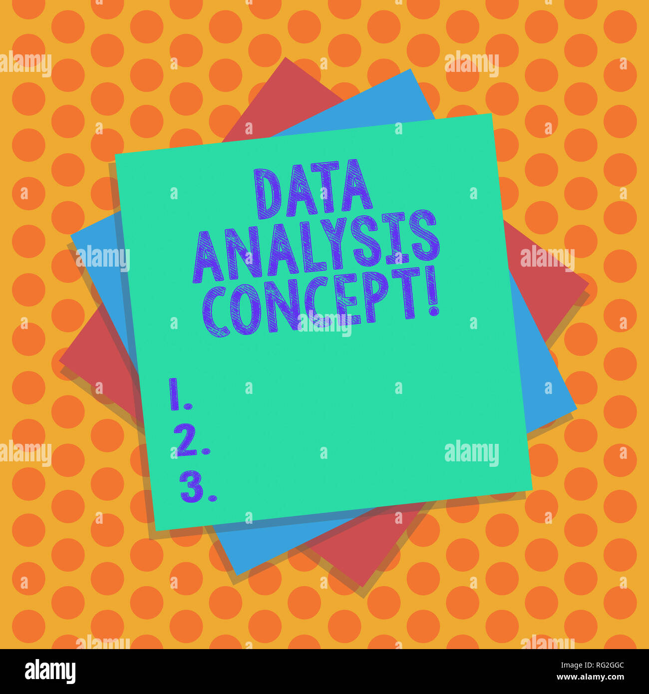 Writing note showing Data Analysis Concept. Business photo showcasing ...