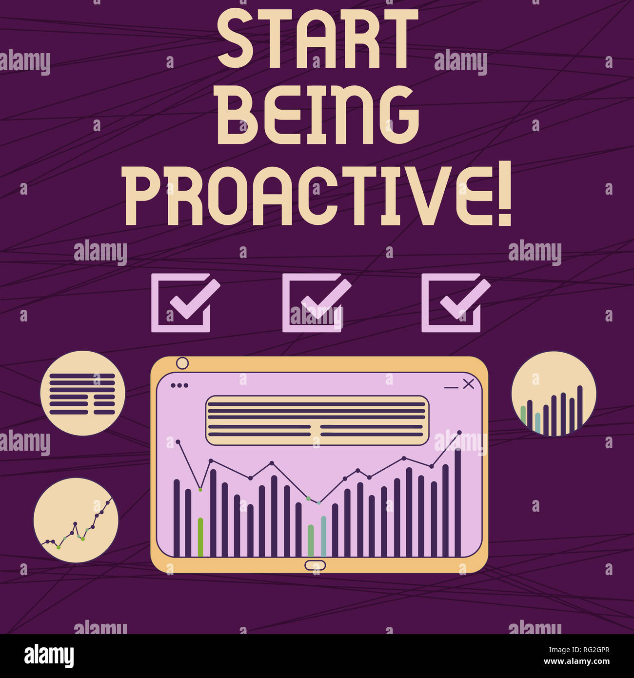Start being proactive hi-res stock photography and images - Alamy