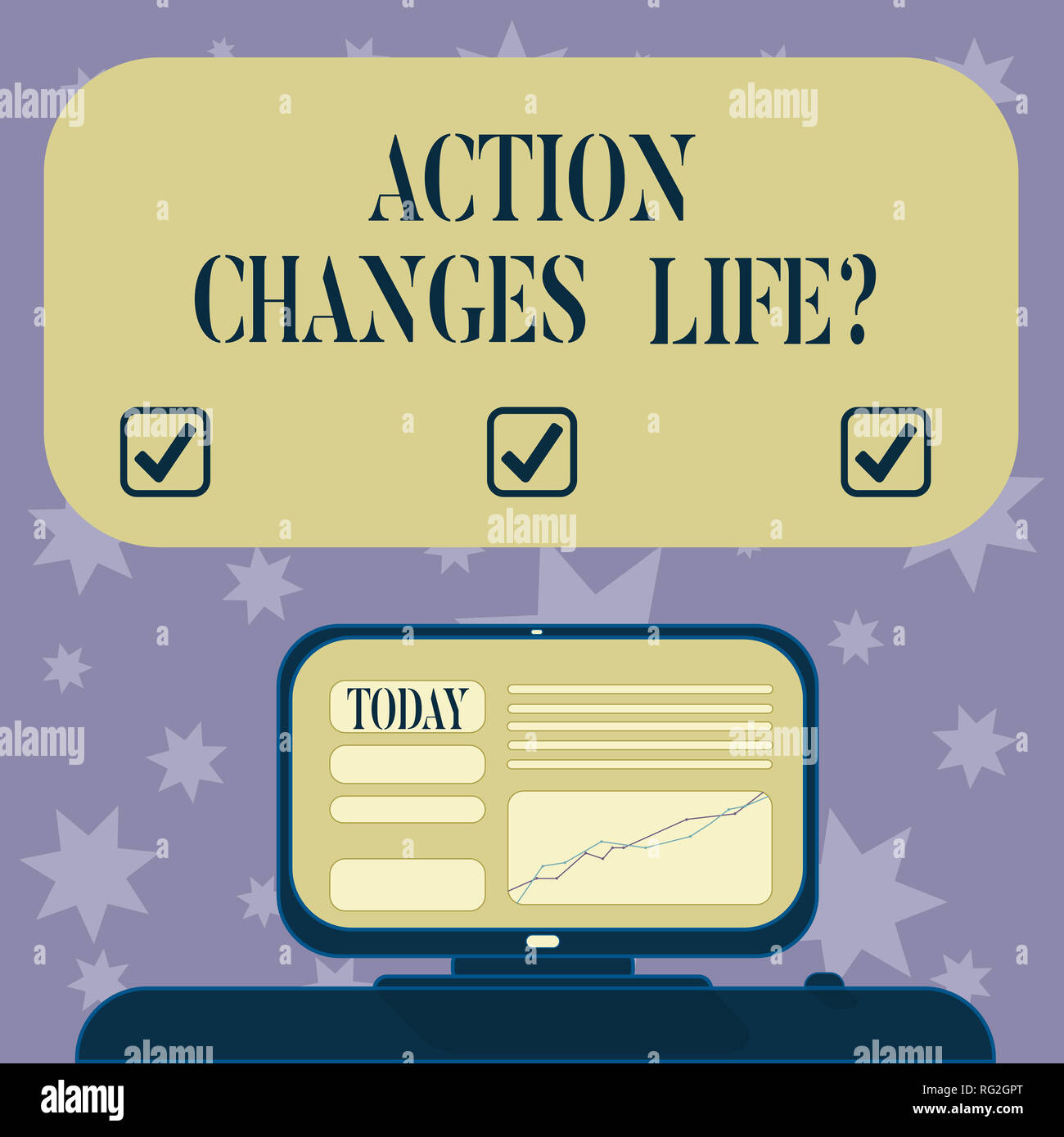 Conceptual hand writing showing Action Changes Things. Business photo ...