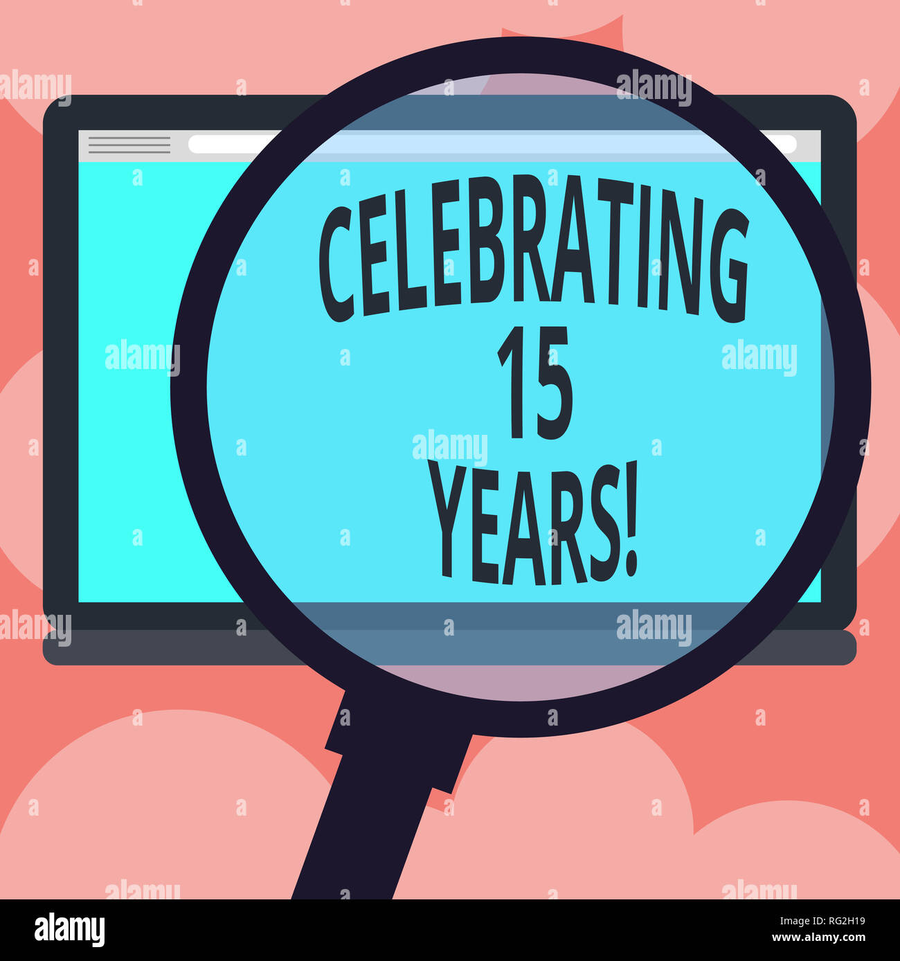 Writing note showing Celebrating 15 Years. Business photo showcasing ...