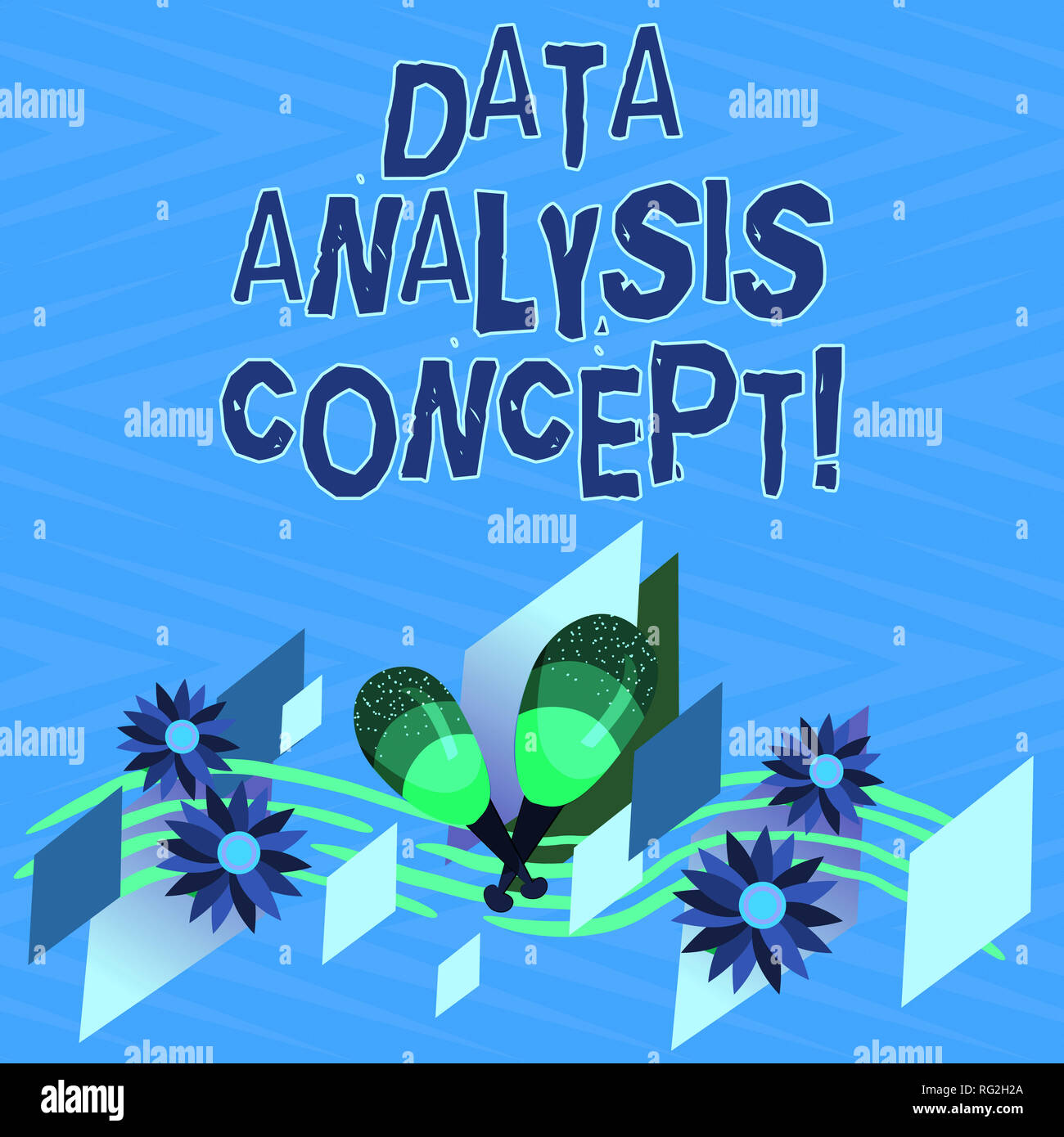 Text sign showing Data Analysis Concept. Conceptual photo evaluating data using analytical and ...