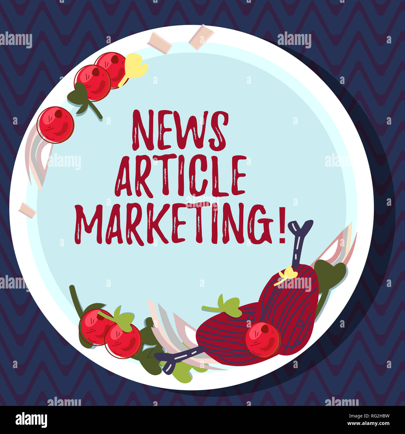 Text sign showing News Article Marketing. Conceptual photo Write and ...