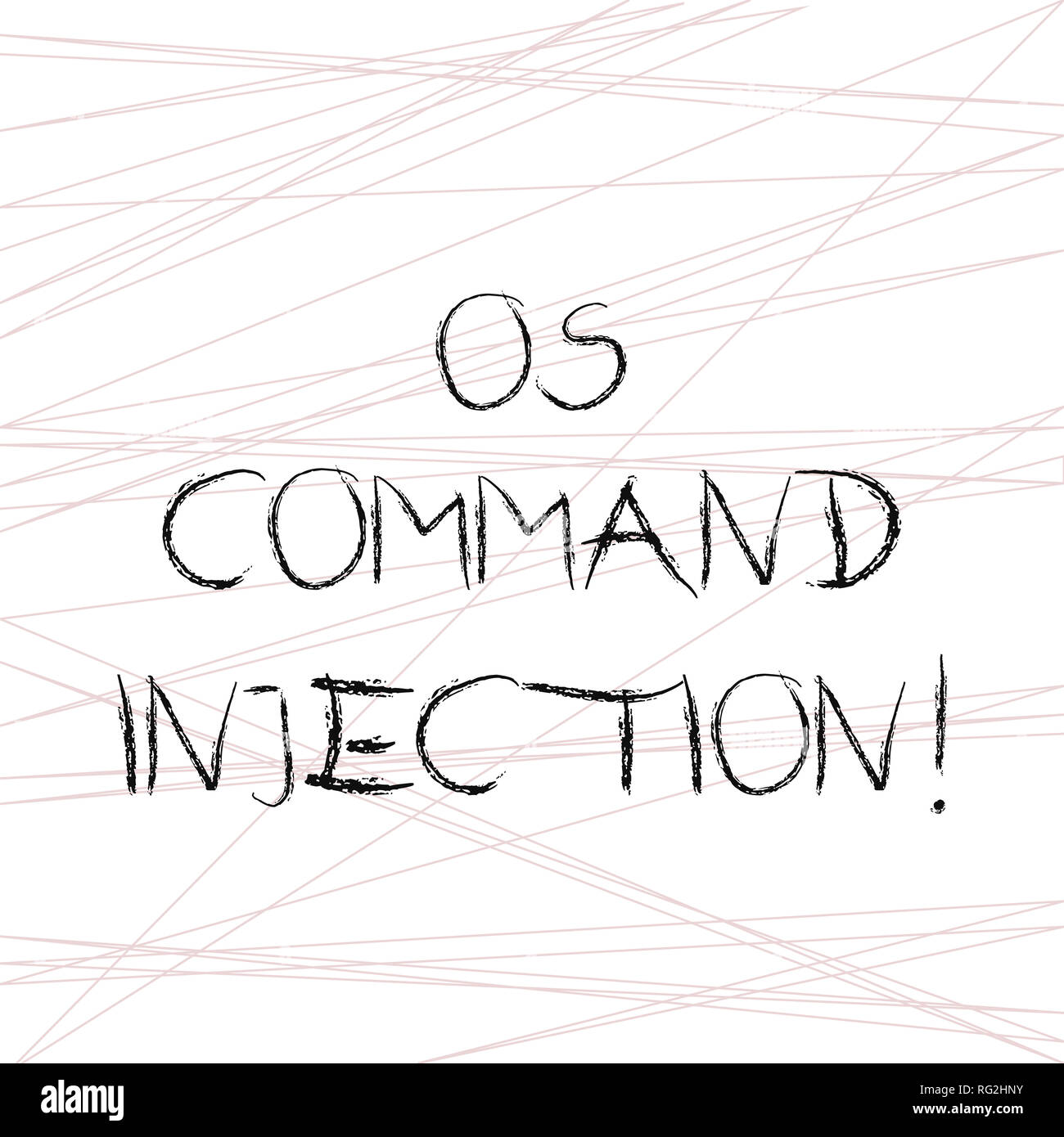 Writing Note Showing Os Comanalysisd Injection Business Photo