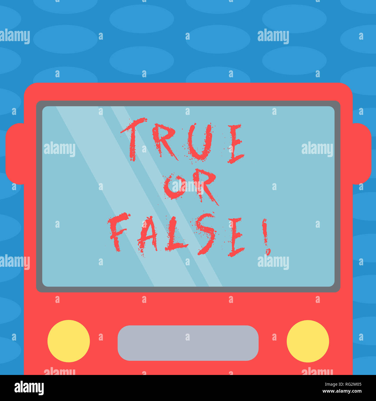 Word writing text True Or Falsequestion. Business concept for series of ...