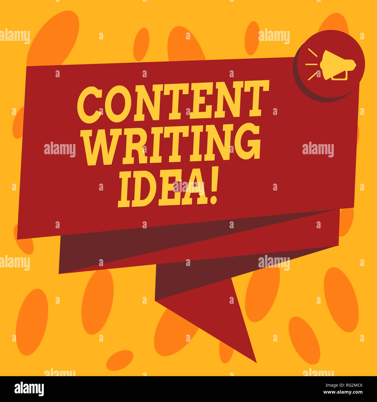Writing note showing Content Writing Idea. Business photo showcasing ...