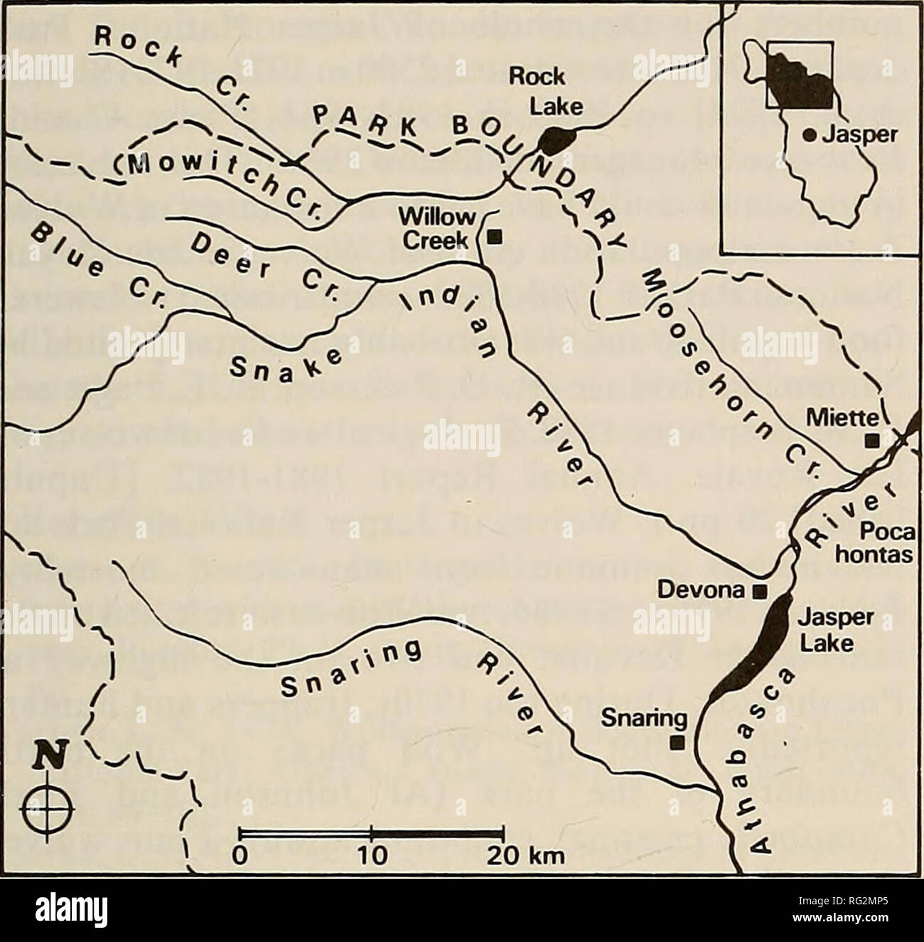 Map of hinton alberta hi-res stock photography and images - Alamy