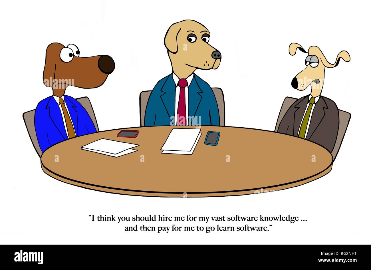 Cartoon dog money hi-res stock photography and images - Alamy