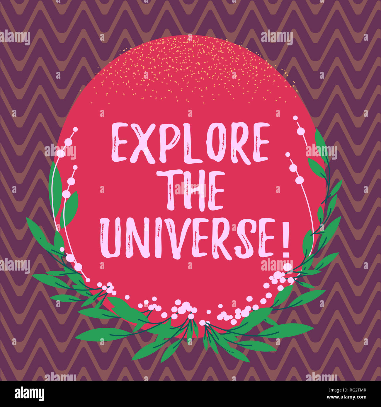 Word writing text Explore The Universe. Business concept for Discover ...