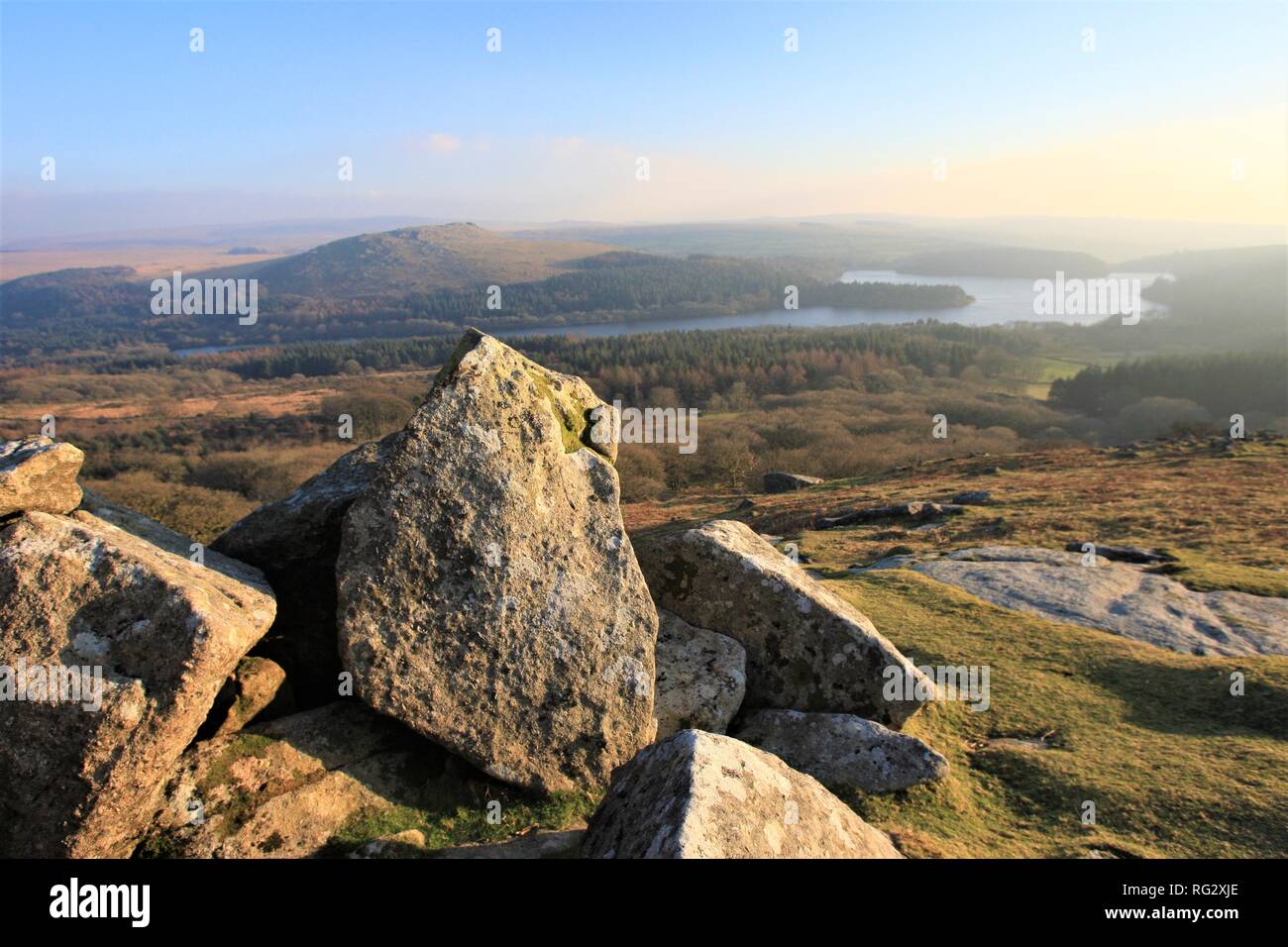 Burrator reservoir, Dartmoor, Devon Stock Photo - Alamy