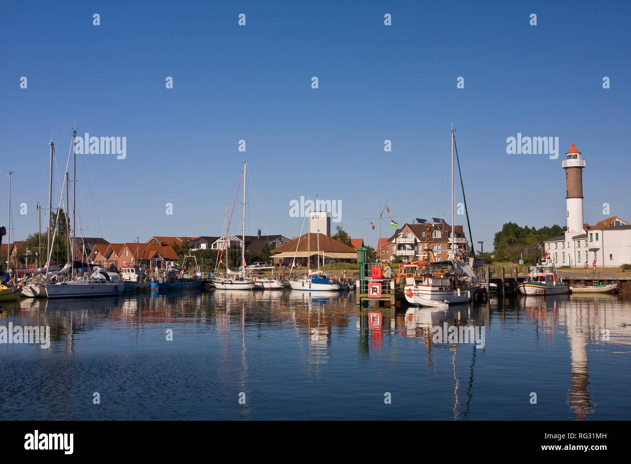 Timmendorf harbour, Poel Island, Mecklenburg-Western Stock Photo - Alamy