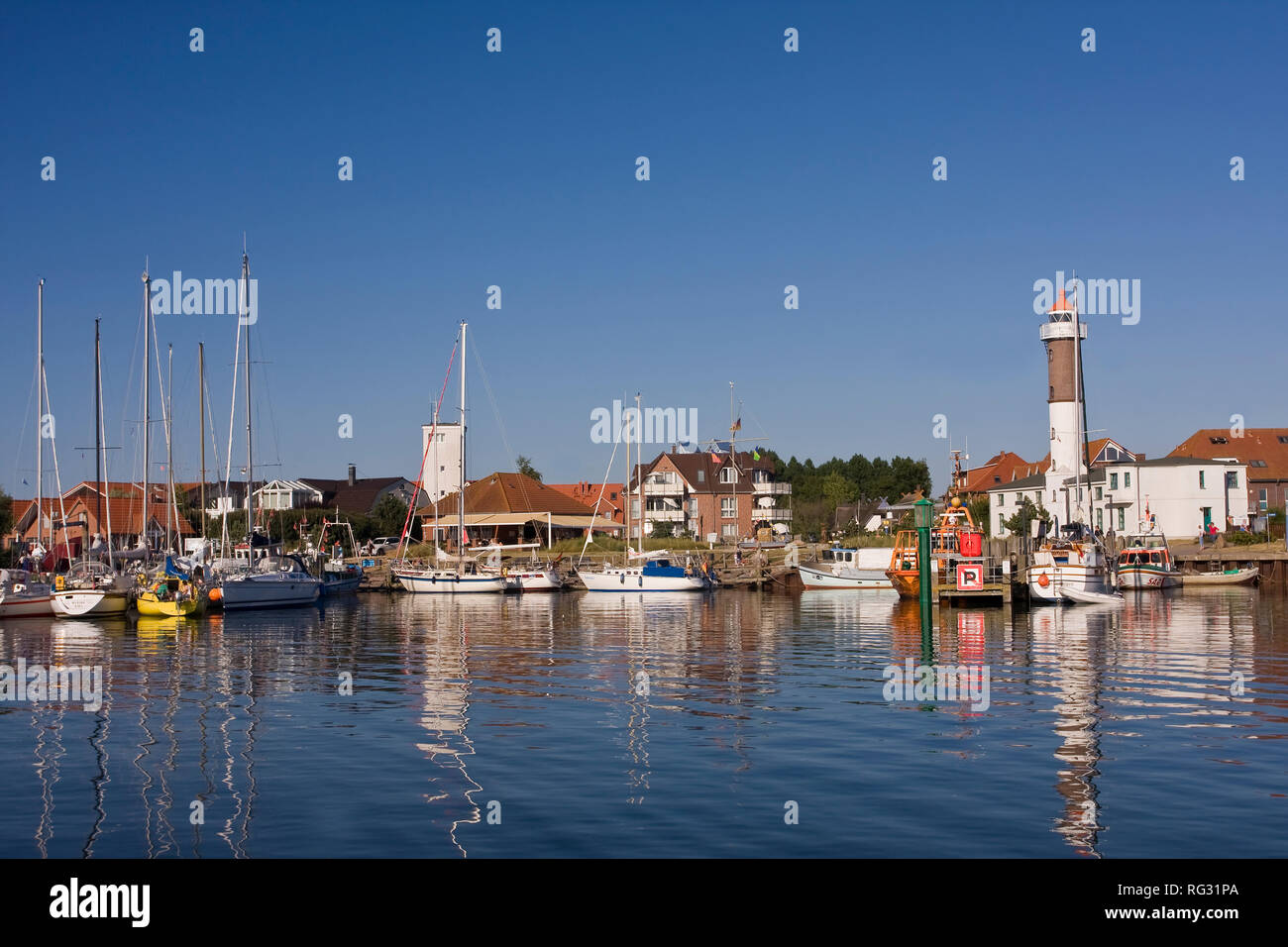 Timmendorf harbour, Poel Island, Mecklenburg-Western Stock Photo - Alamy