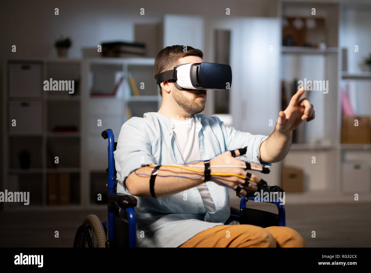 Young person hi hi-res stock photography and images - Alamy