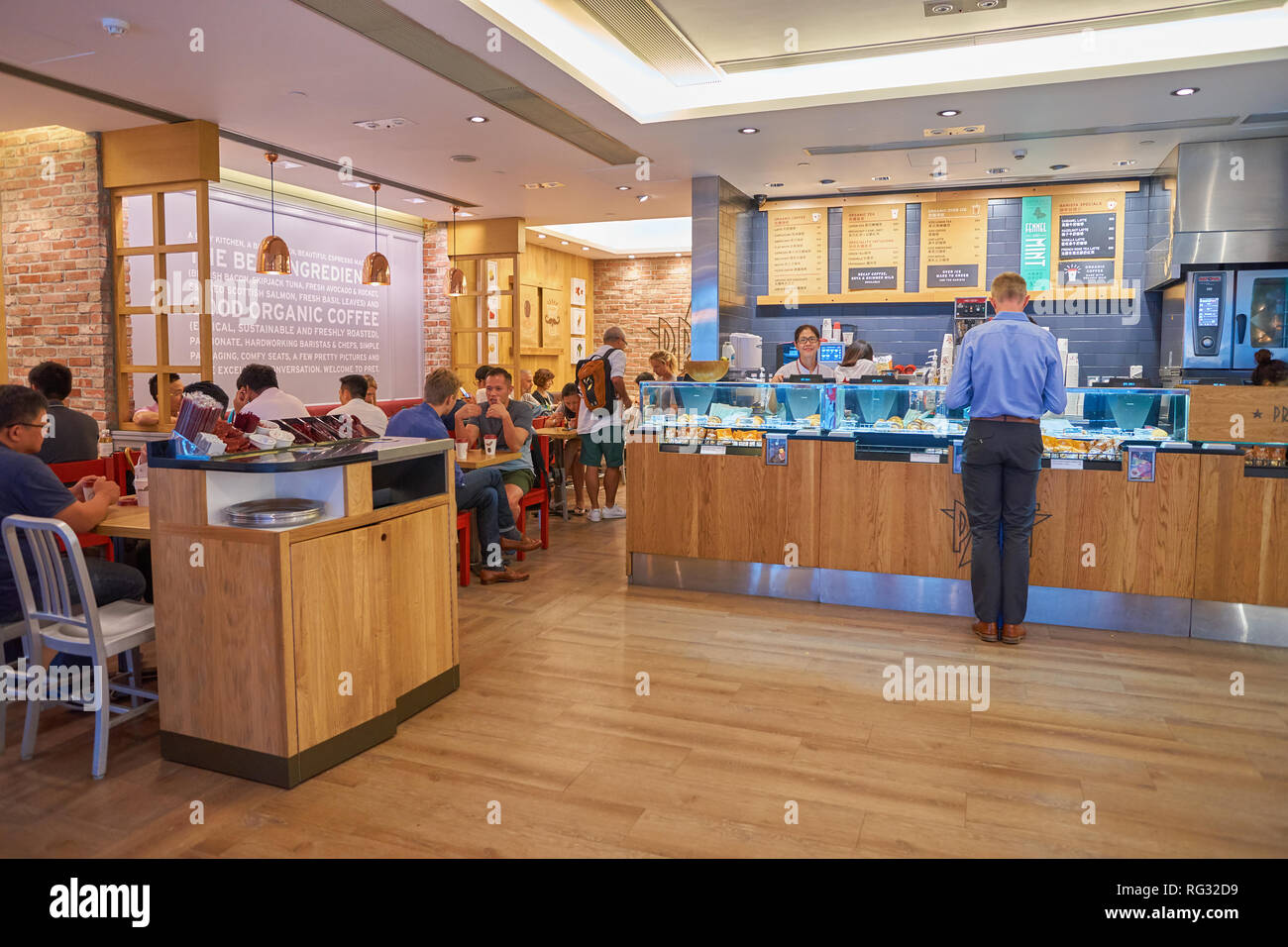 Pret A Manger Counter High Resolution Stock Photography and Images - Alamy