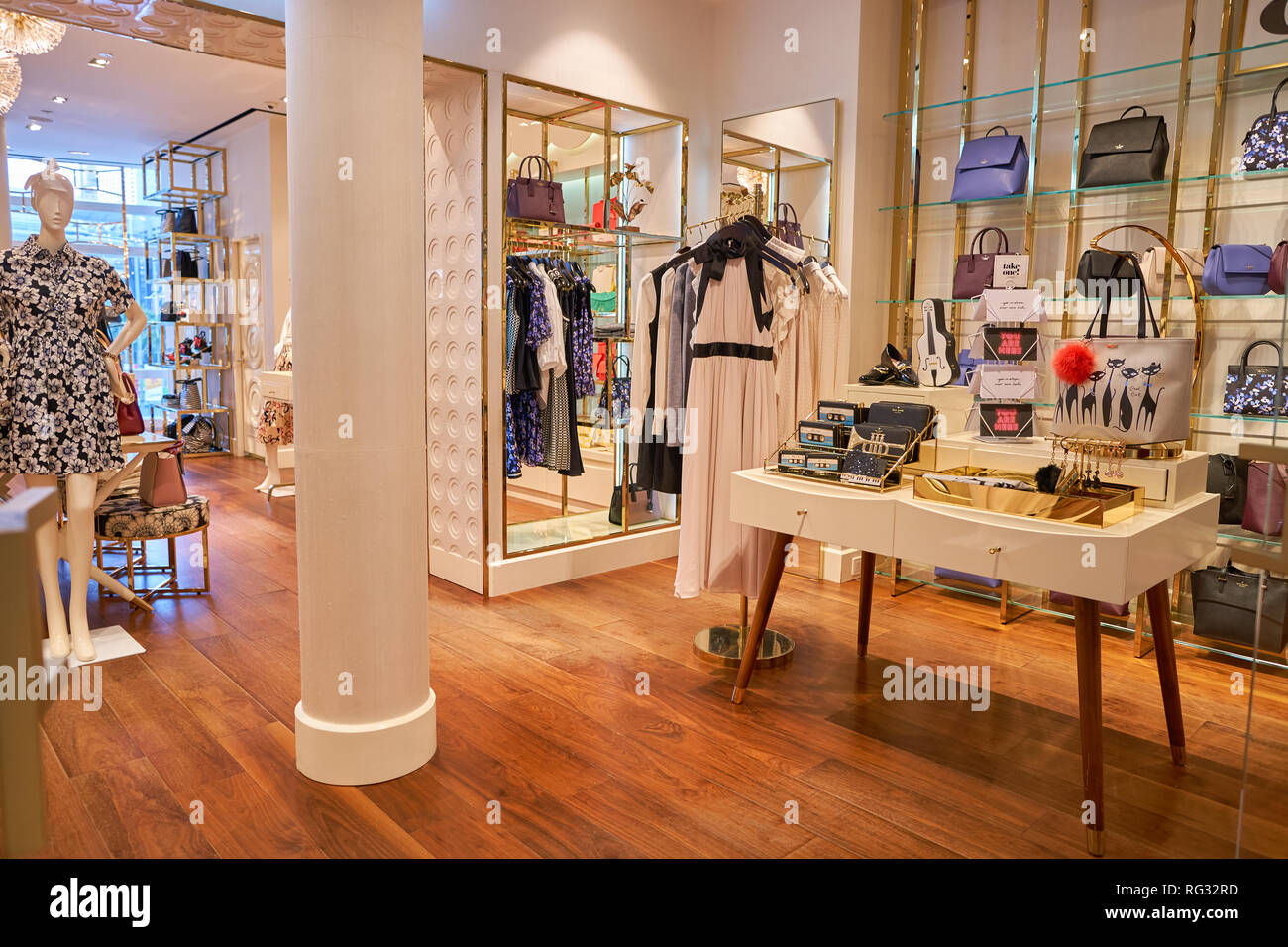 HONG KONG - CIRCA SEPTEMBER, 2016: Kate Spade store in Hong Kong. Kate ...