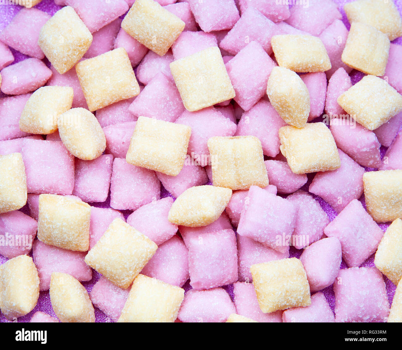 Sweet candy pads mixed snack hi-res stock photography and images - Alamy