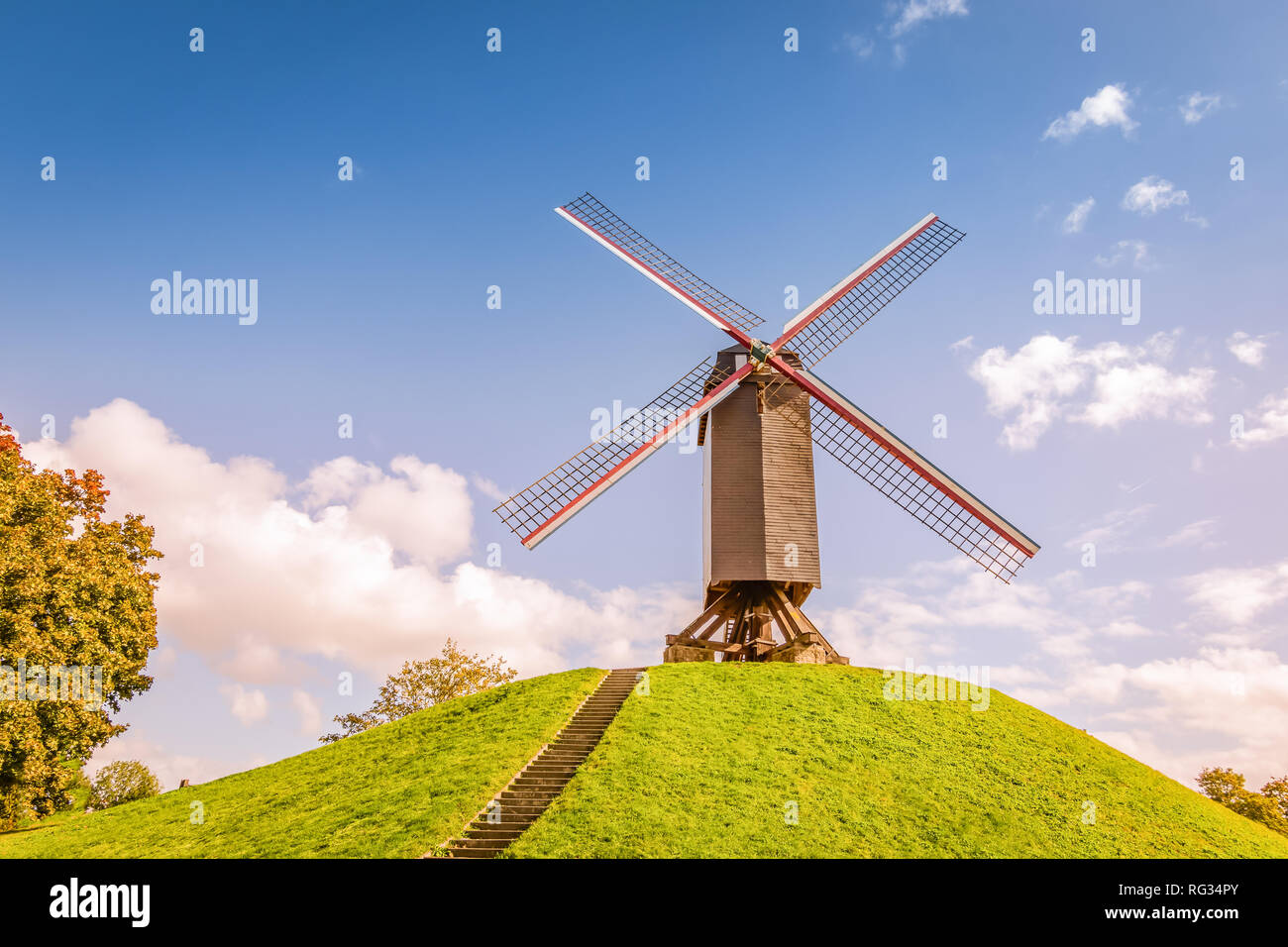 Belgian windmill hi-res stock photography and images - Alamy