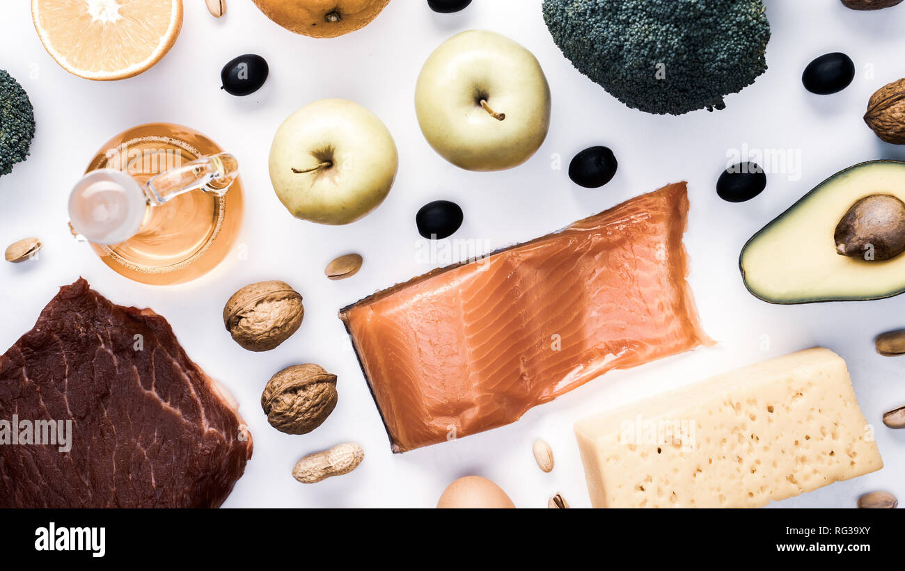 Healthy foods balanced diet hi-res stock photography and images - Alamy