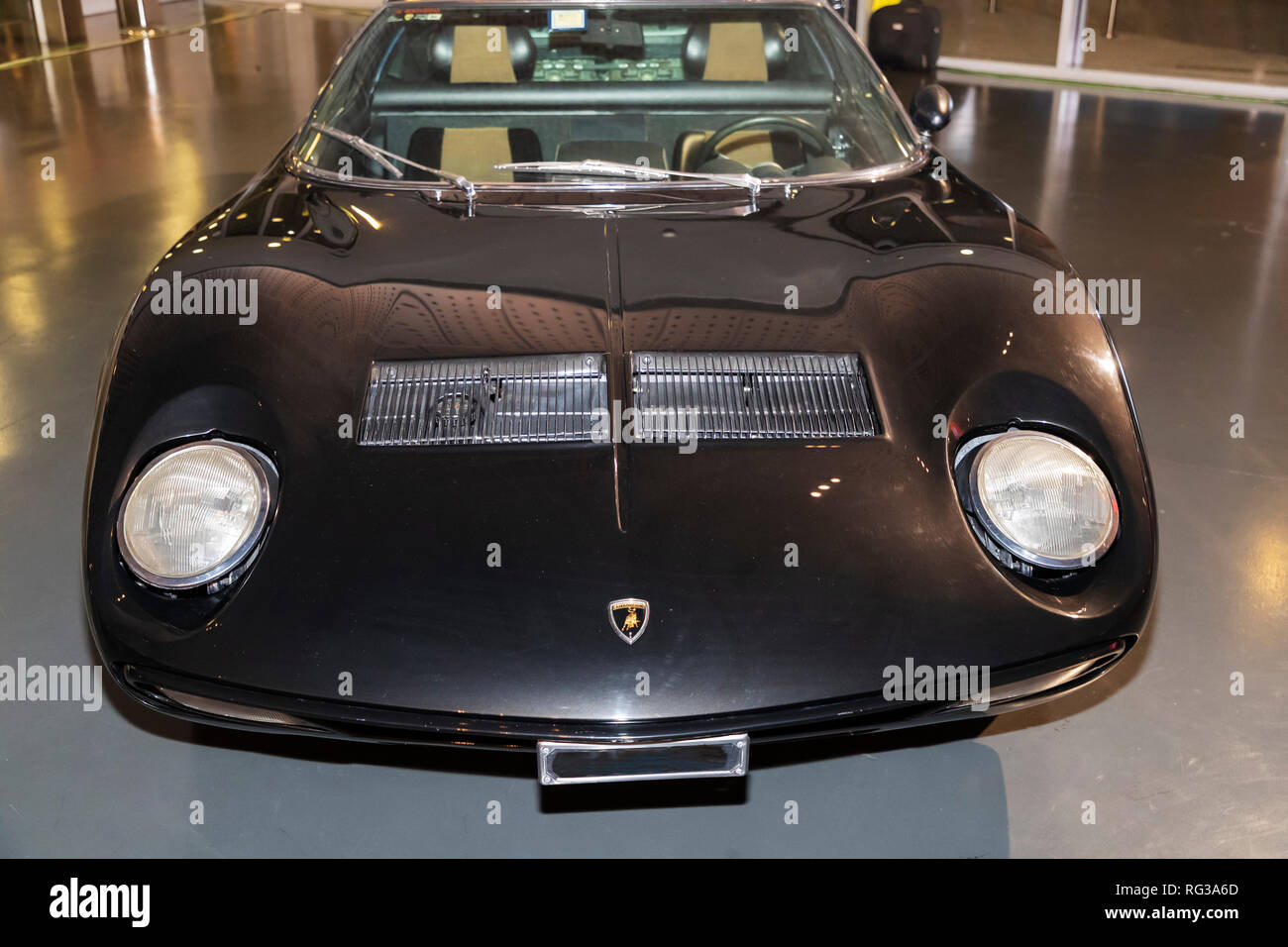 Turin. Exhibition at the National Car Museum , devoted to the car ...