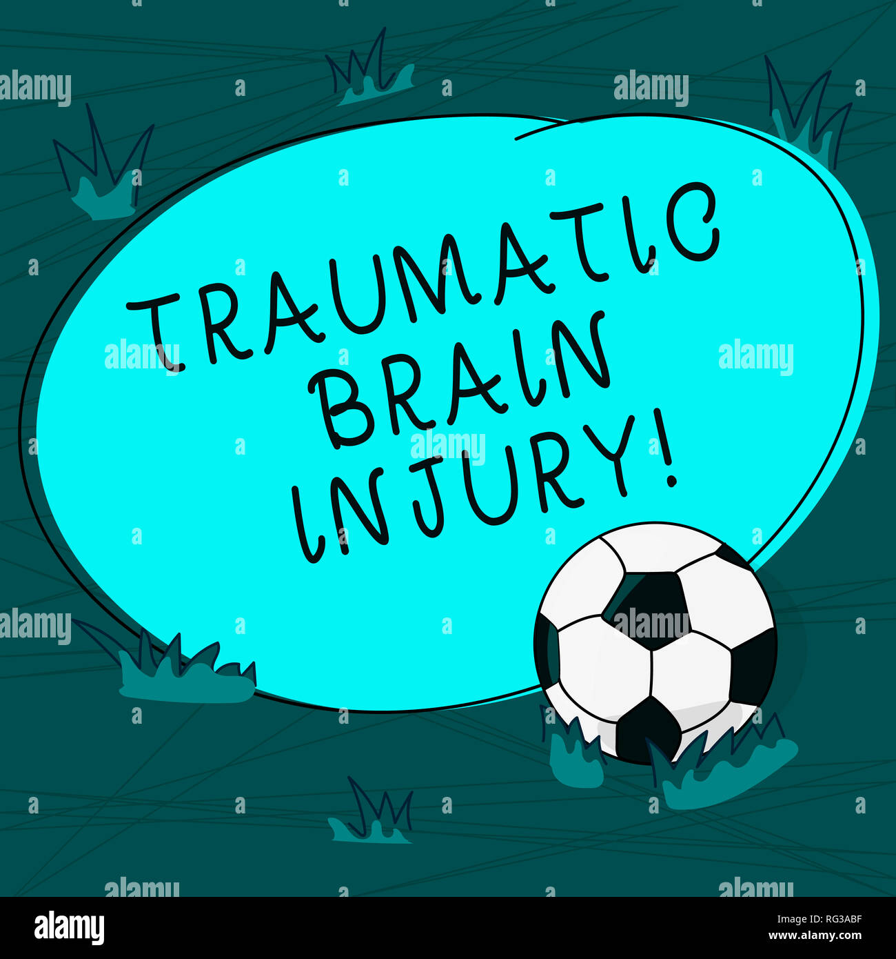 Conceptual hand writing showing Traumatic Brain Injury. Business photo ...