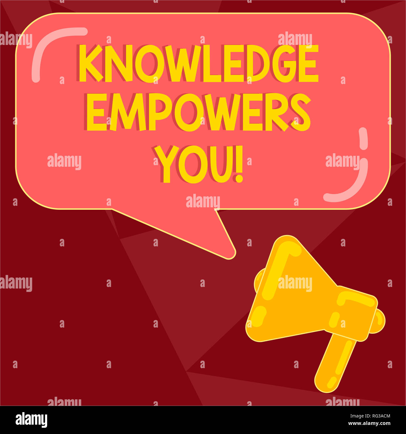 Text sign showing Knowledge Empowers You. Conceptual photo To equip ...