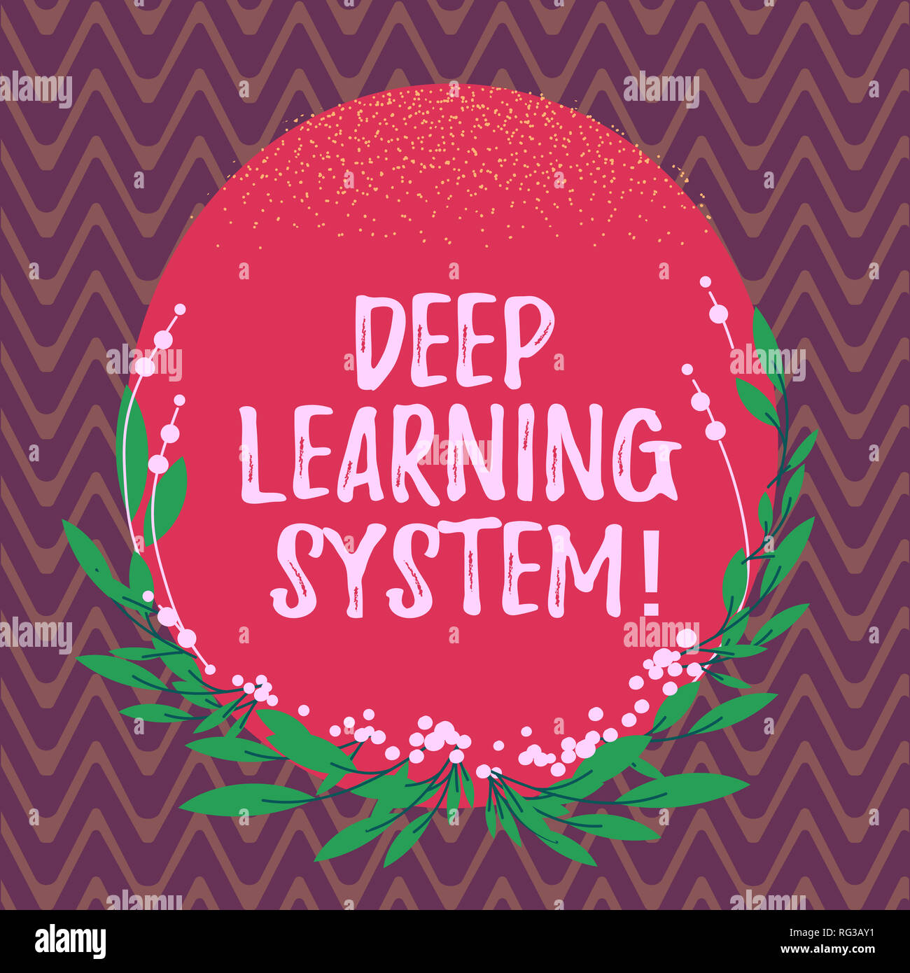 Word writing text Deep Learning System. Business concept for collection ...