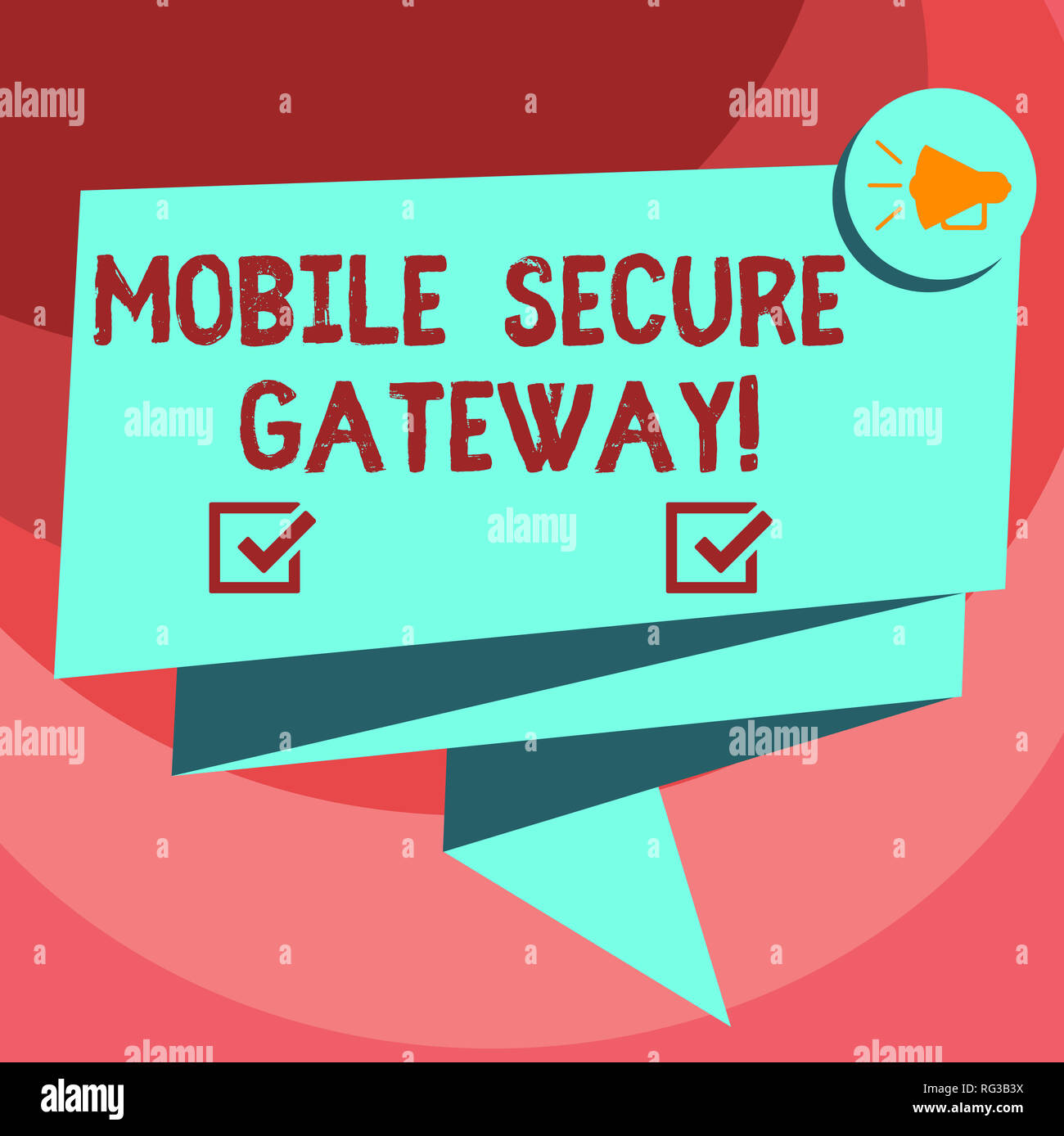 Text sign showing Mobile Secure Gateway. Conceptual photo Securing ... Text sign showing Mobile Secure Gateway. Conceptual photo Securing ...