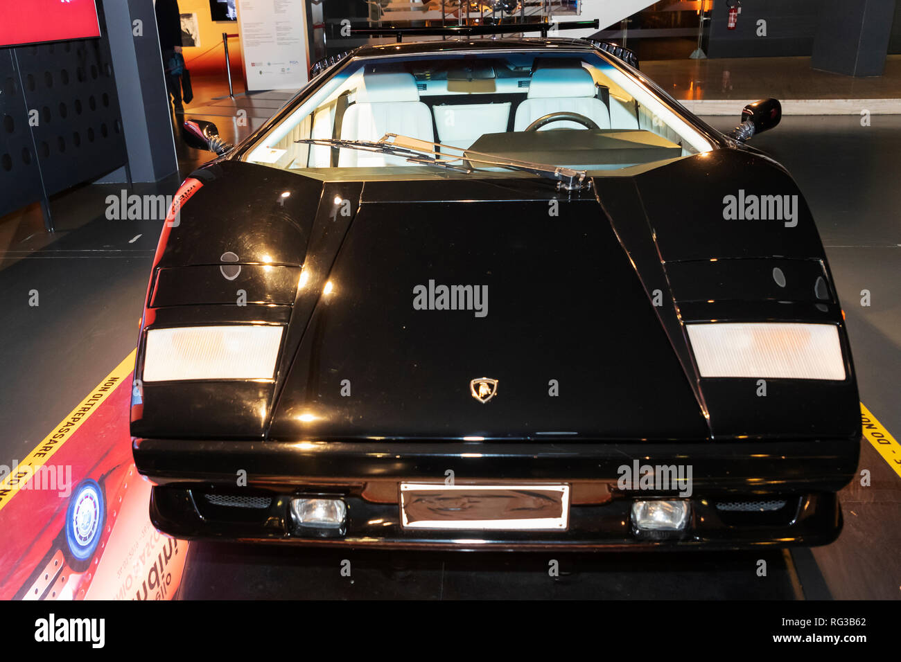 Turin. Exhibition at the National Car Museum , devoted to the car ...
