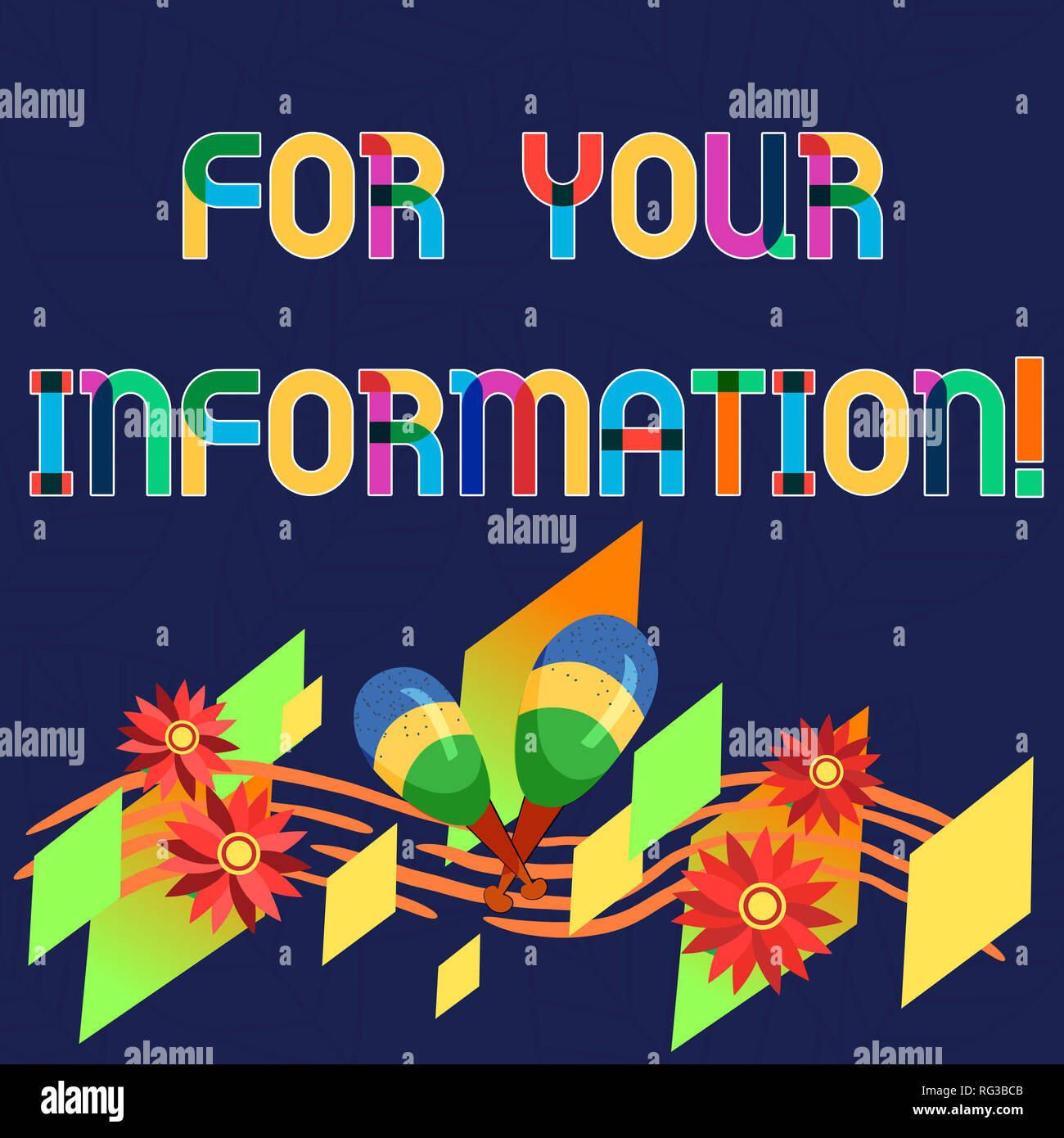 Word writing text For Your Information. Business concept for Info is ...