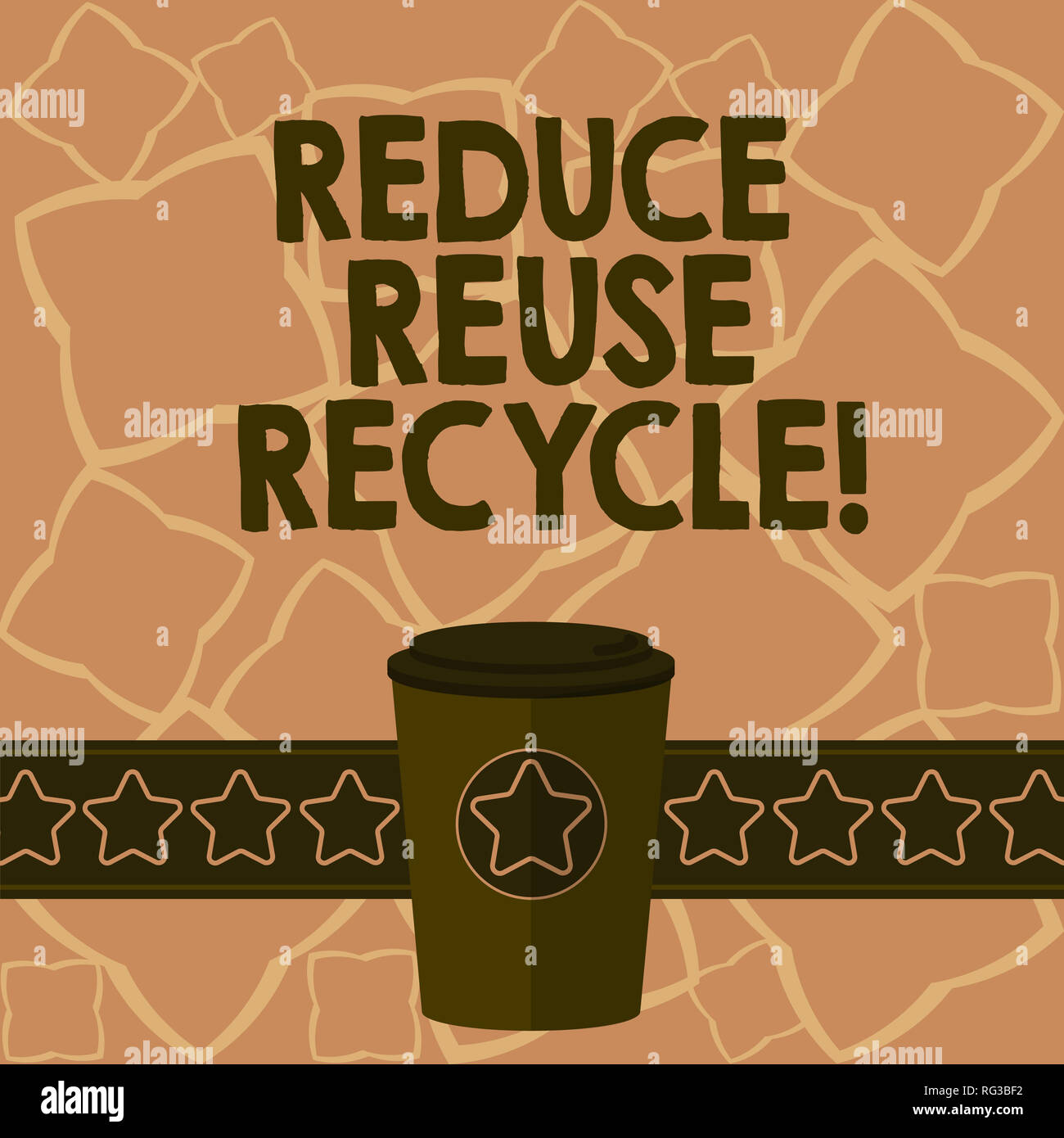 Conceptual hand writing showing Reduce Reuse Recycle. Business photo ...
