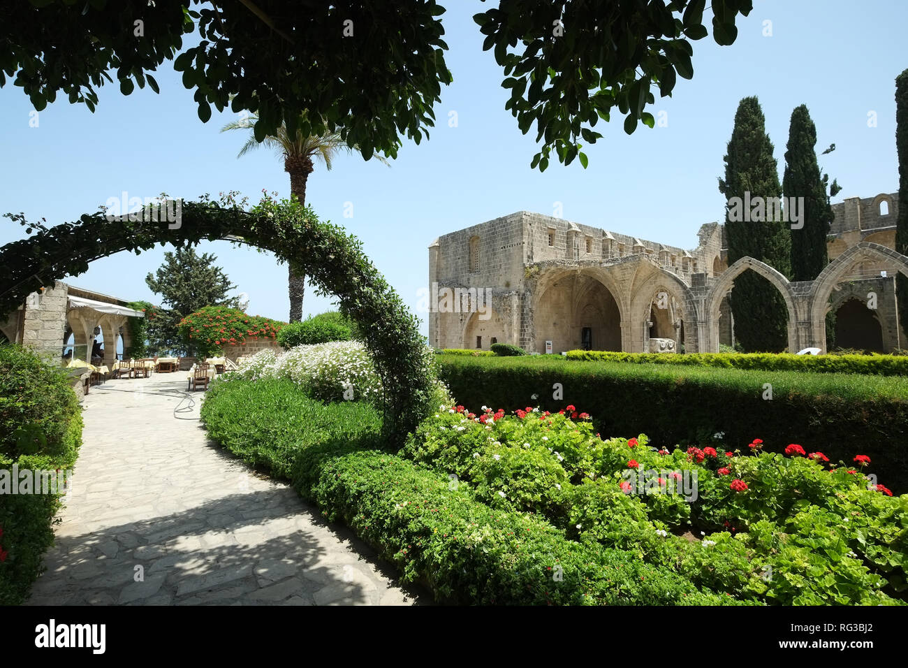 Bellapais northern cyprus abbey hi-res stock photography and images - Alamy