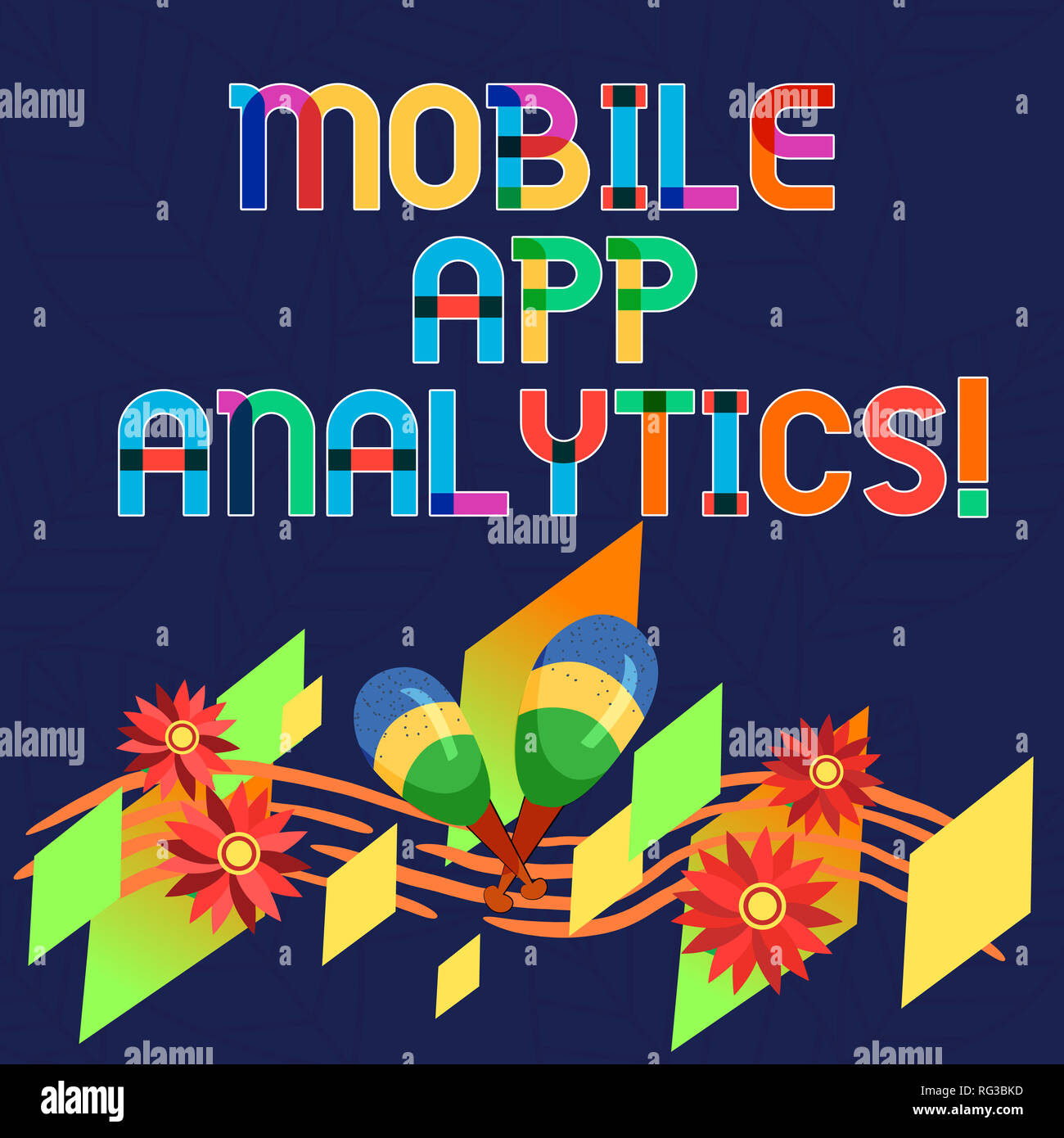 Word Writing Text Mobile App Analytics Business Concept For Apps That