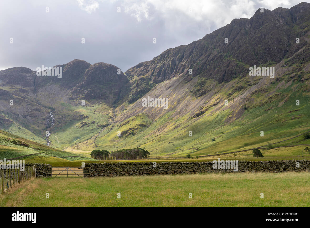 Lake District North West England UK stunning views looking from the ...