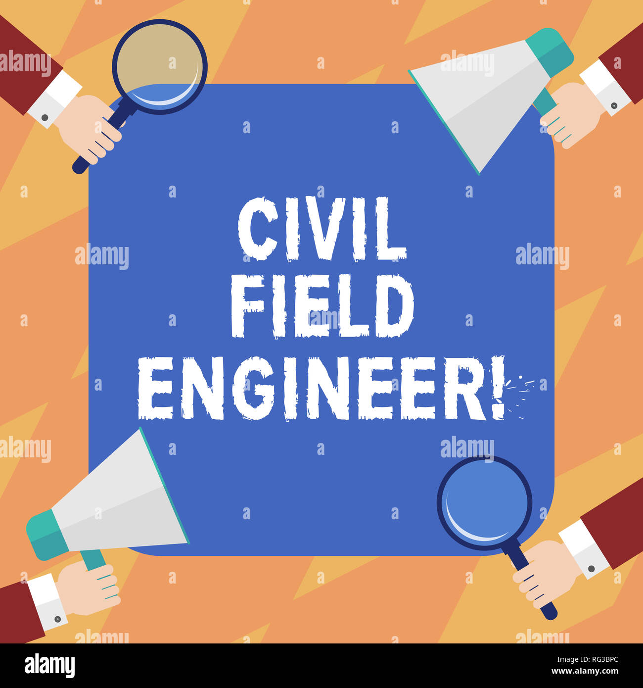 Text sign showing Civil Field Engineer. Conceptual photo Oversee ...