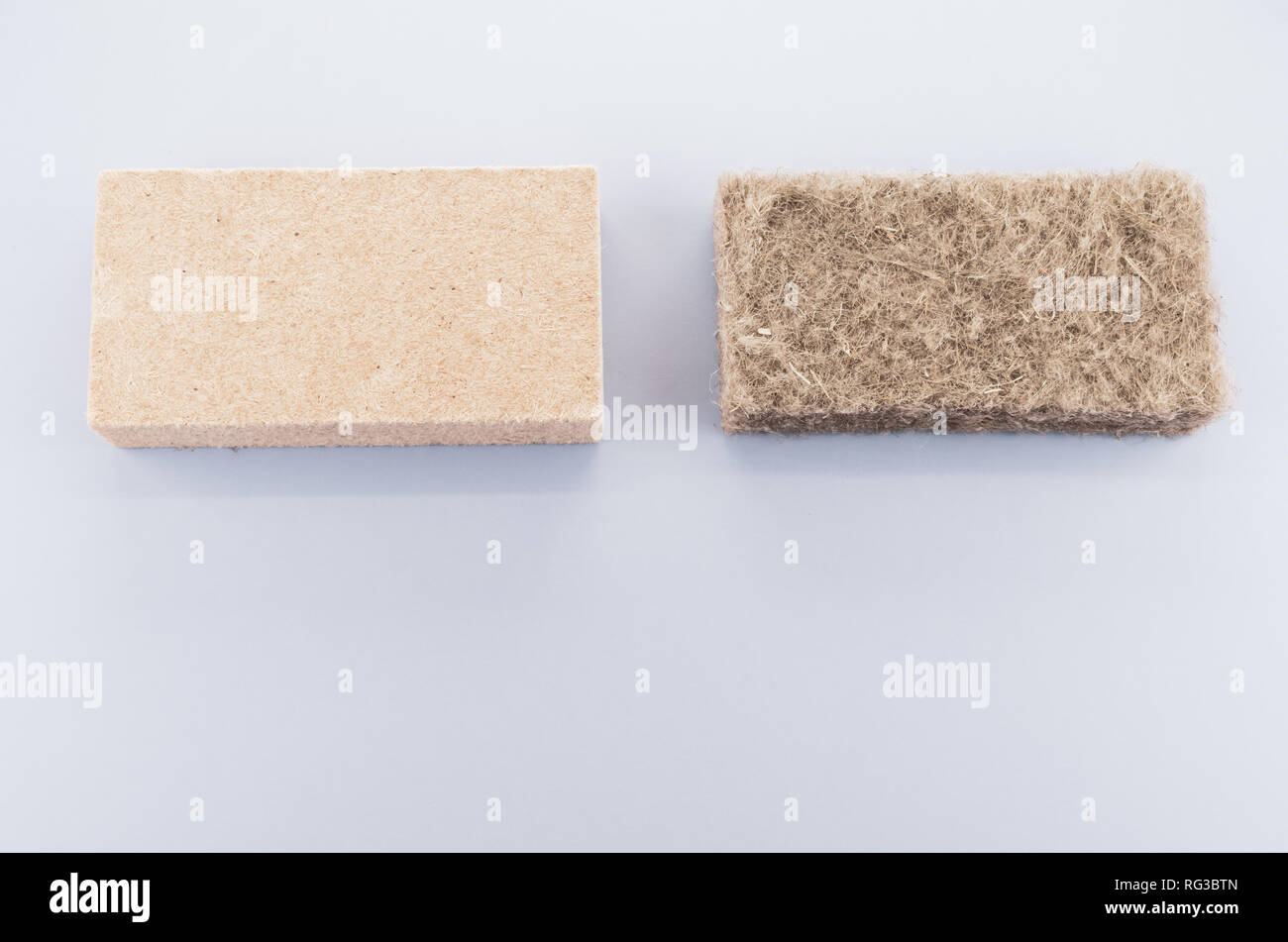 natural fibers wall insulating materials - hemp fiber panel Stock Photo ...