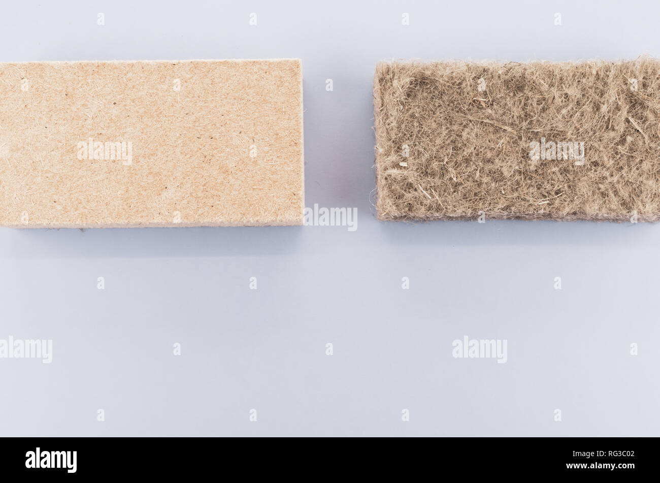 natural fibers wall insulating materials - hemp fiber panel Stock Photo ...