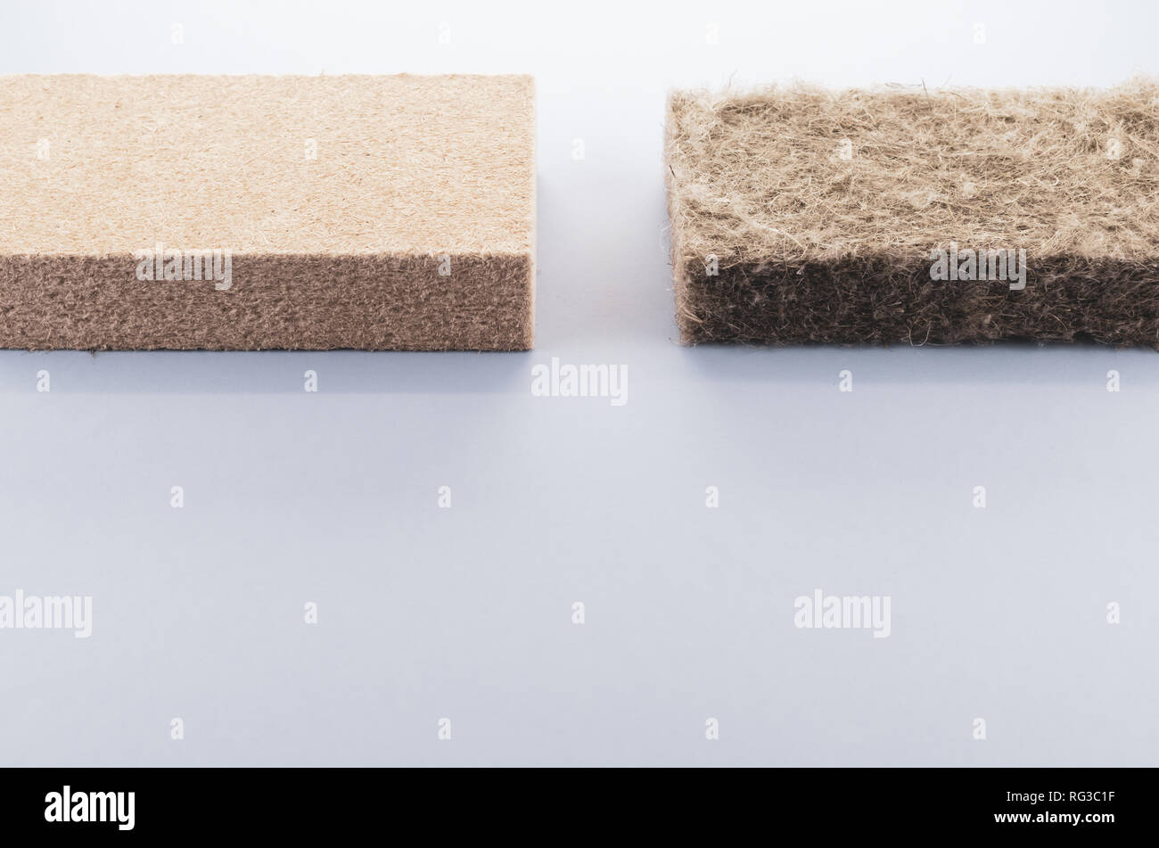 natural fibers wall insulating materials - hemp fiber panel Stock Photo ...