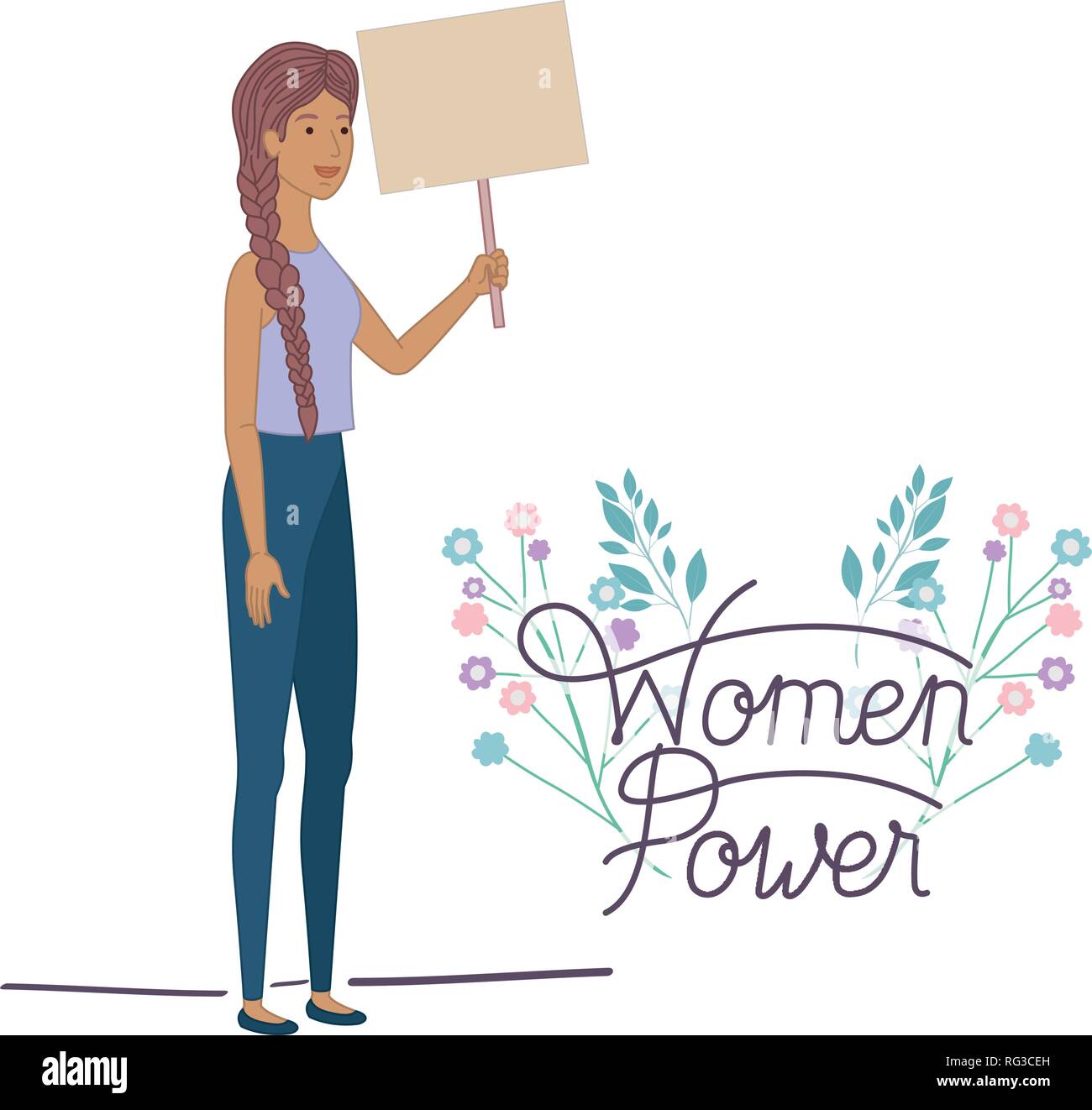 Parade woman girl women Stock Vector Images - Alamy